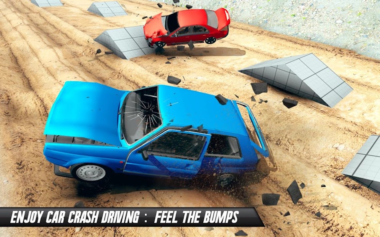 Crazy Speed Bumps Car Crash Simulator: Real Crashing Car Open World ...