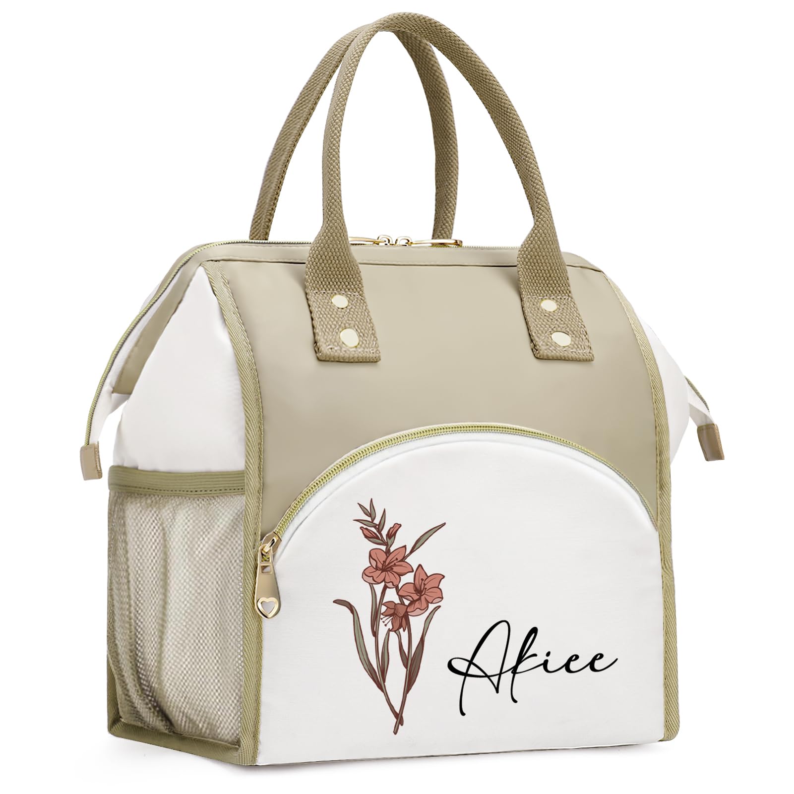 Amazon.com: Angirlish Personalized Lunch Box for Women,Custom Reusable ...