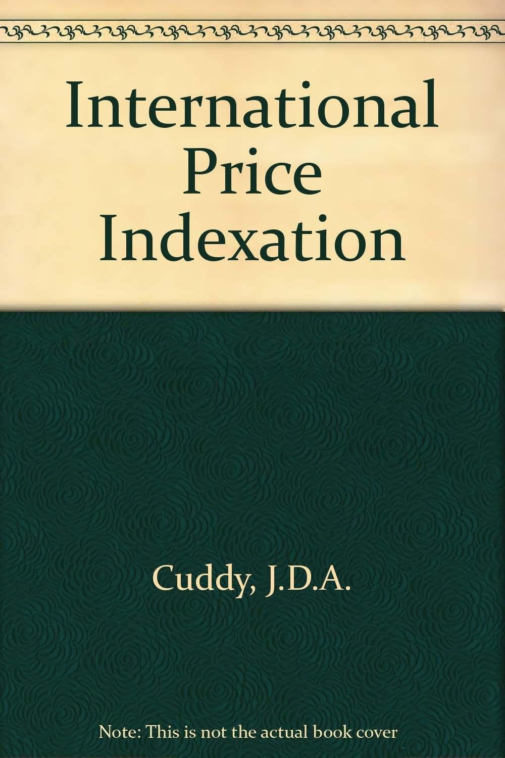 Amazon.com: International Price Indexation: 9780347011402: Saxon Ho.: Books