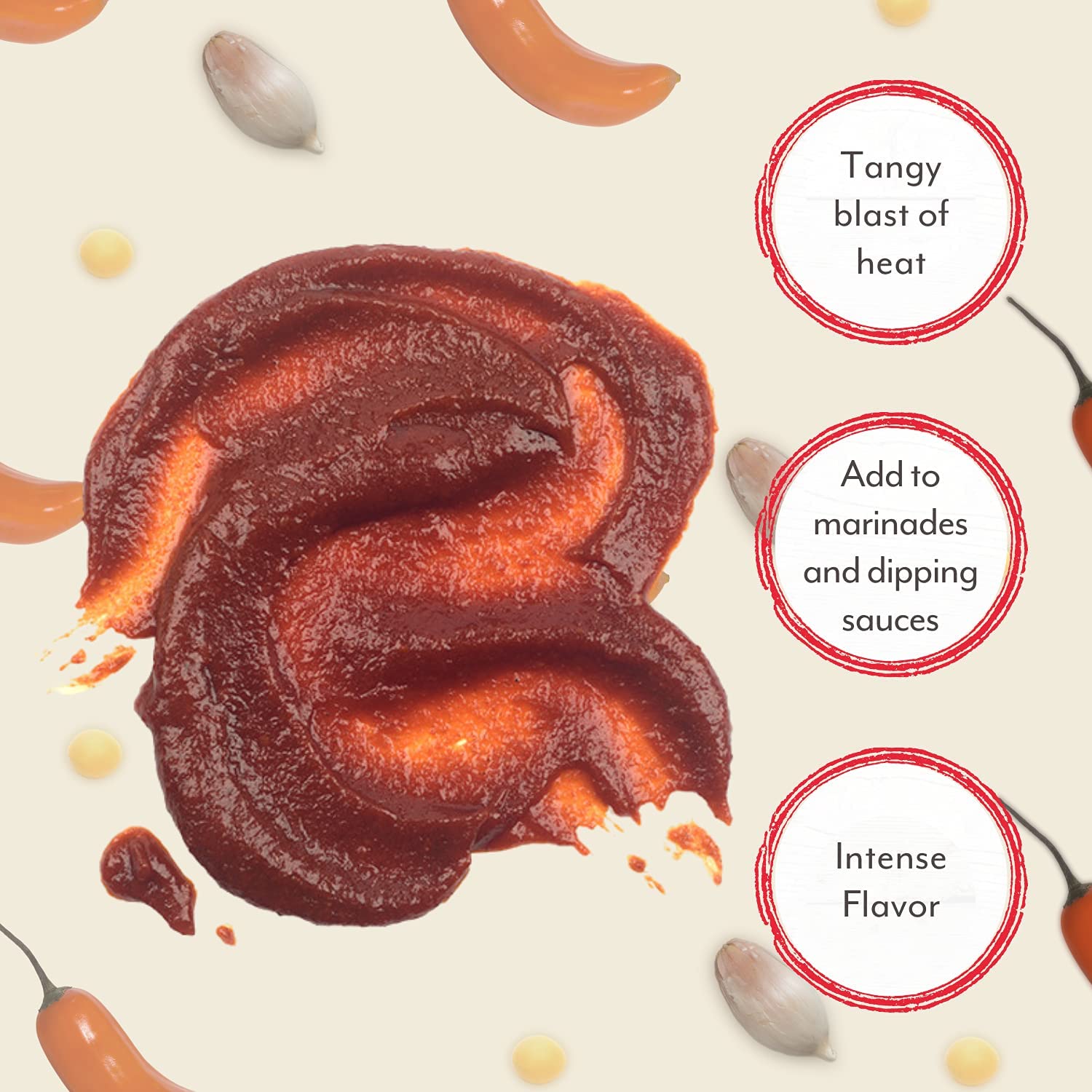 SPICEBRO Gochujang – Pasta de chile rojo coreano, salsa picante suave ...