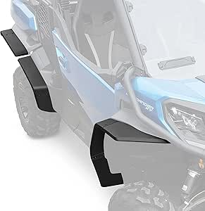 SAUTVS XXL Wider Fender Flares for Can-Am Commander, Front Rear ...