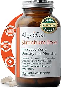 AlgaeCal - Strontium Boost for Bone Density Increase, Natural Trace ...
