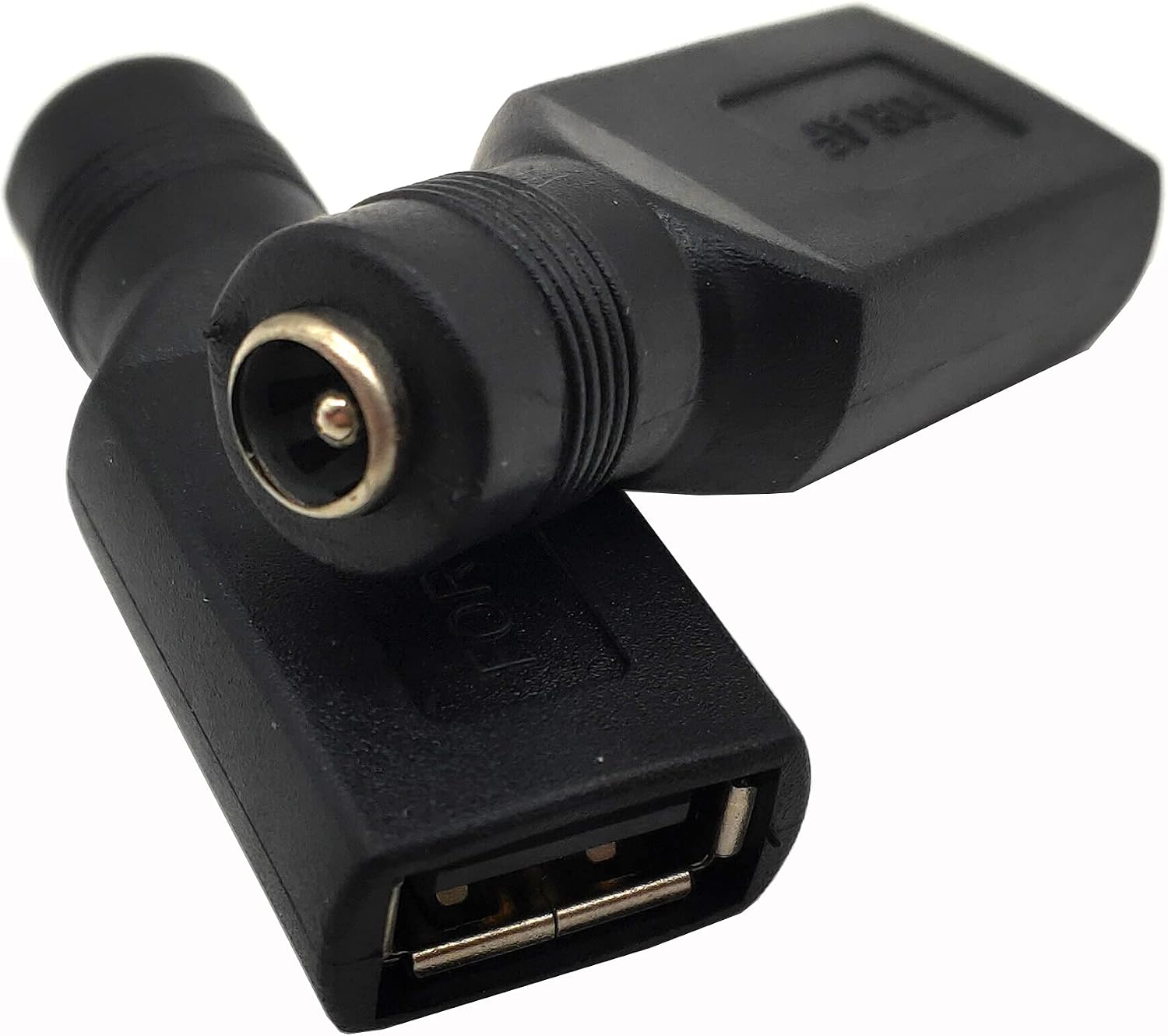 Amazon.com: Traovien USB A to DC Power Adapter, 2Pcs - Female 5.5x2.1mm ...