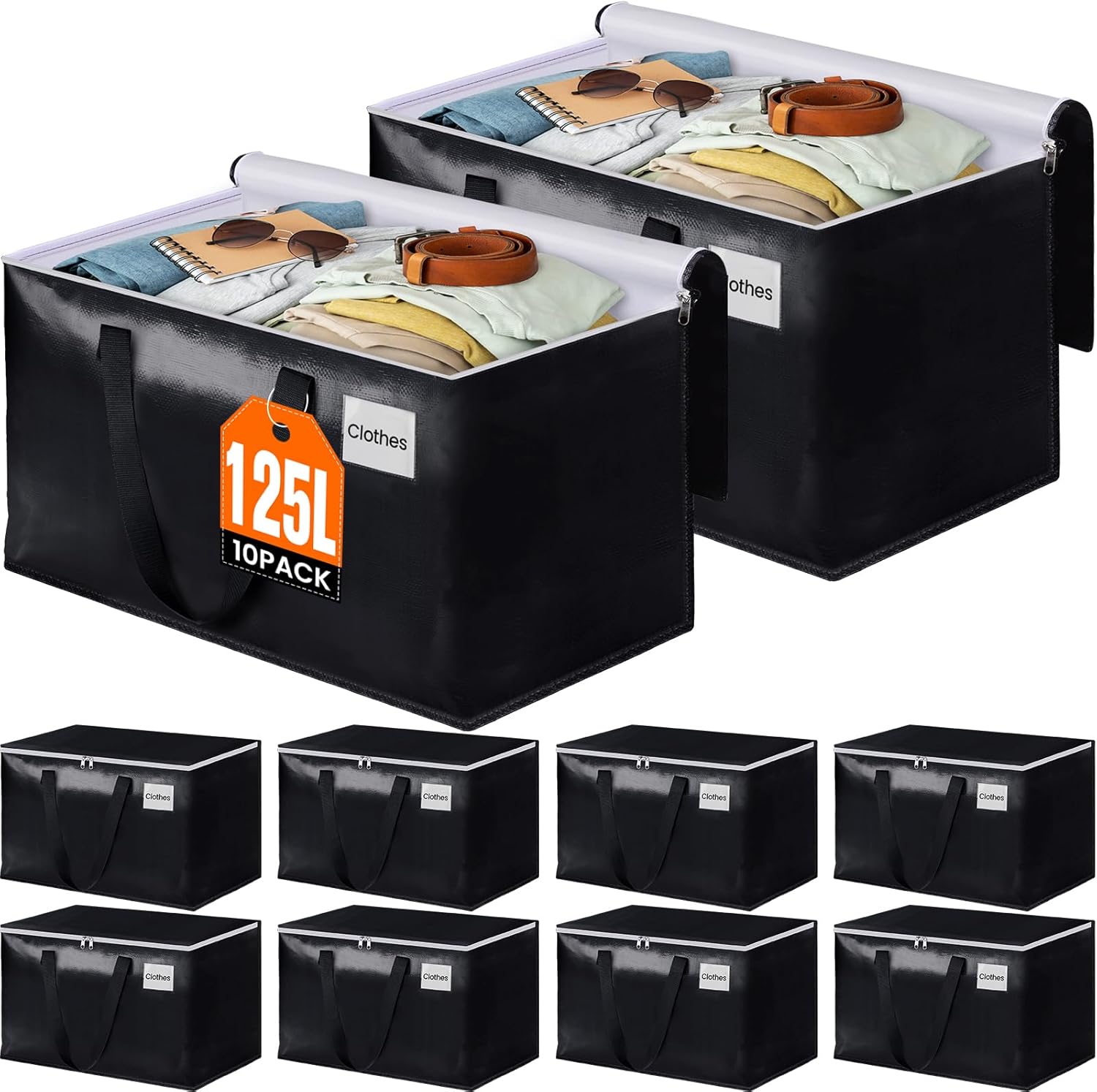 Amazon.com: BlissTotes Moving Bags, Heavy Duty Moving Boxes with ...