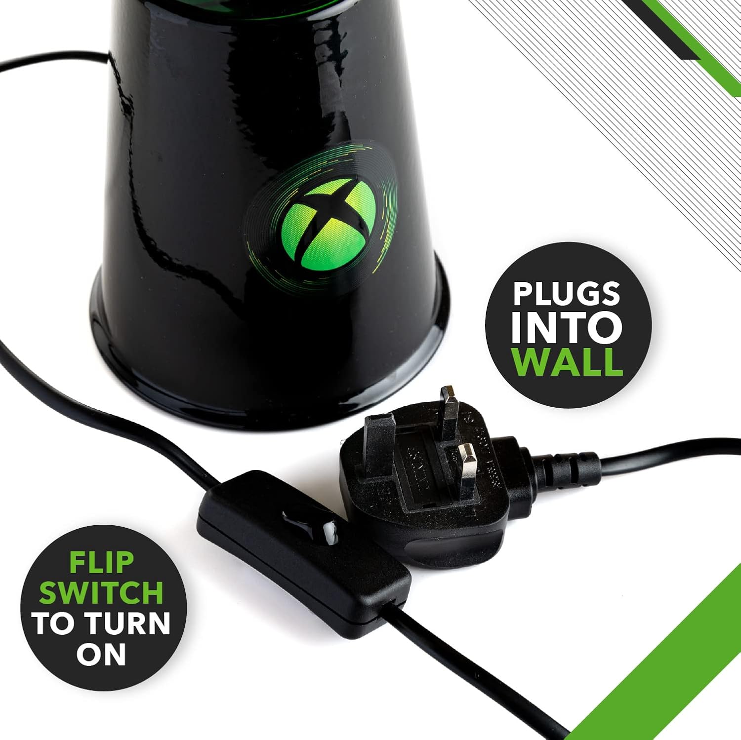 Paladone Xbox Icons Flow Lamp – LED Light – Corded – BigaMart