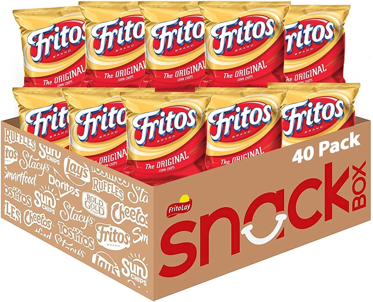 Amazon.com: Fritos Corn Chips, Variety Pack, 1oz (40 Count)