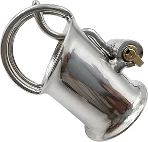 Amazon | ZICT 男性用ステンレススチールペニスピアスPAパンクチャーロック、貞操帯、貞操ケージ、貞操ロック、コックケージ、ペニス ...