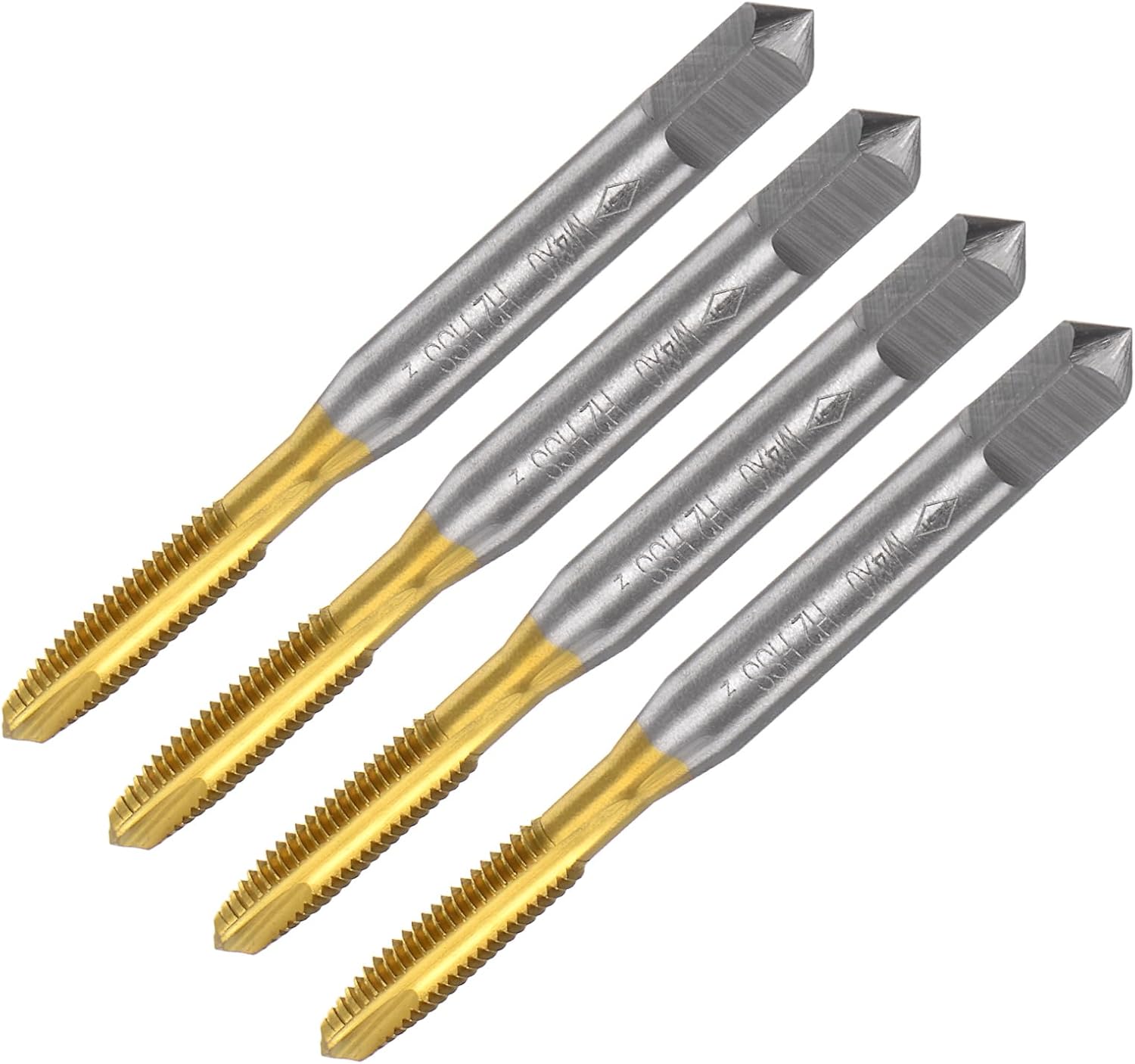 Amazon.com: uxcell 4pcs Spiral Point Plug Taps, M4 x 0.7 Metric Thread ...
