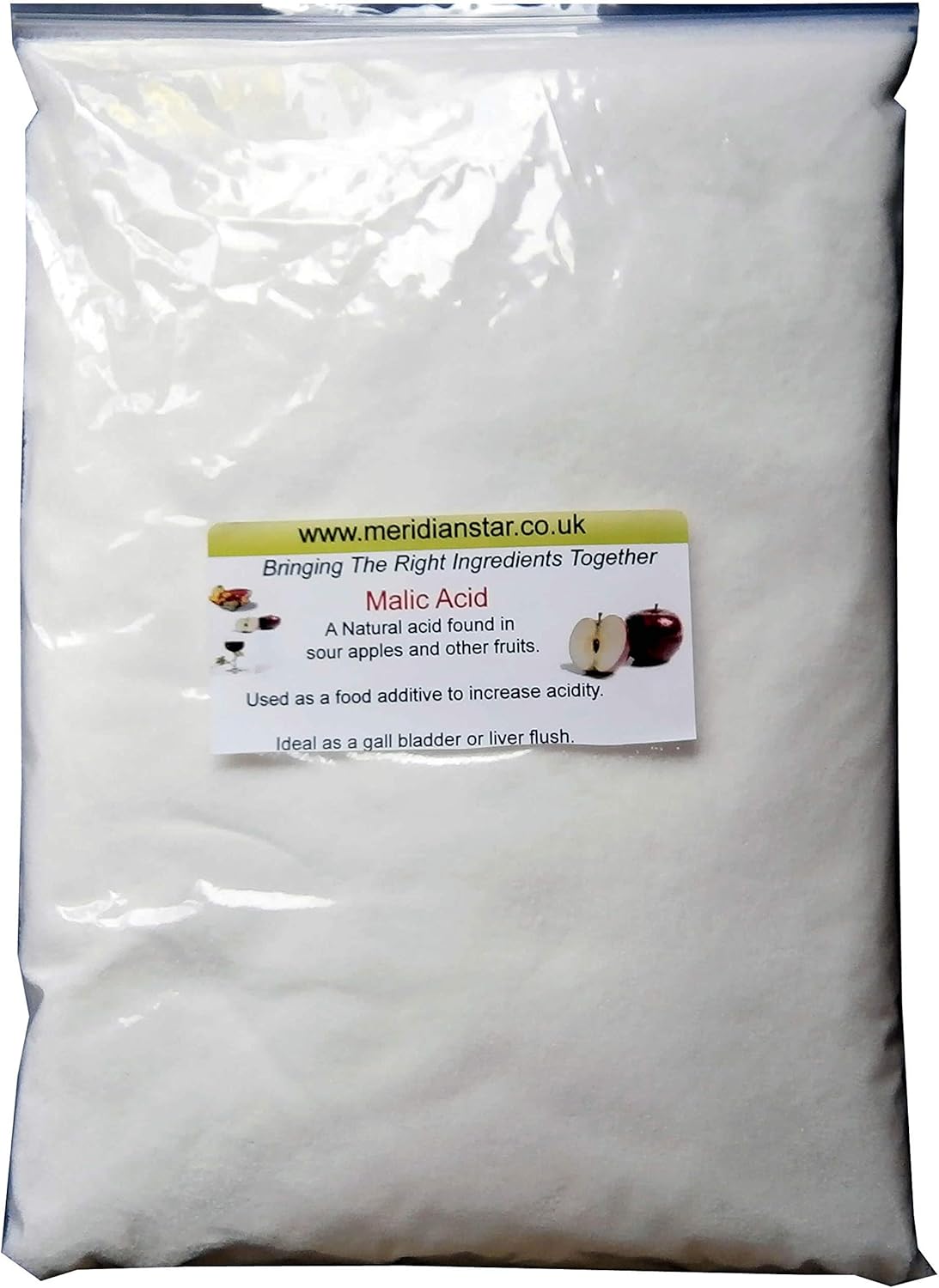 Malic Acid Powder 30 Grams : Amazon.co.uk: Grocery