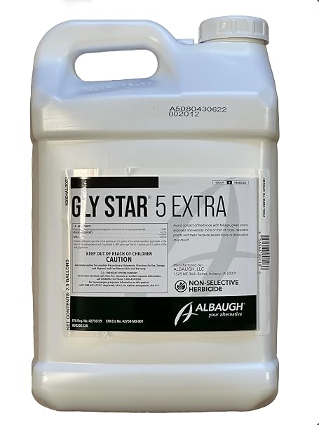 Amazon.com : Gly Star 5 Extra (2.5 Gallons) Glyphosate Concentrate...53 ...