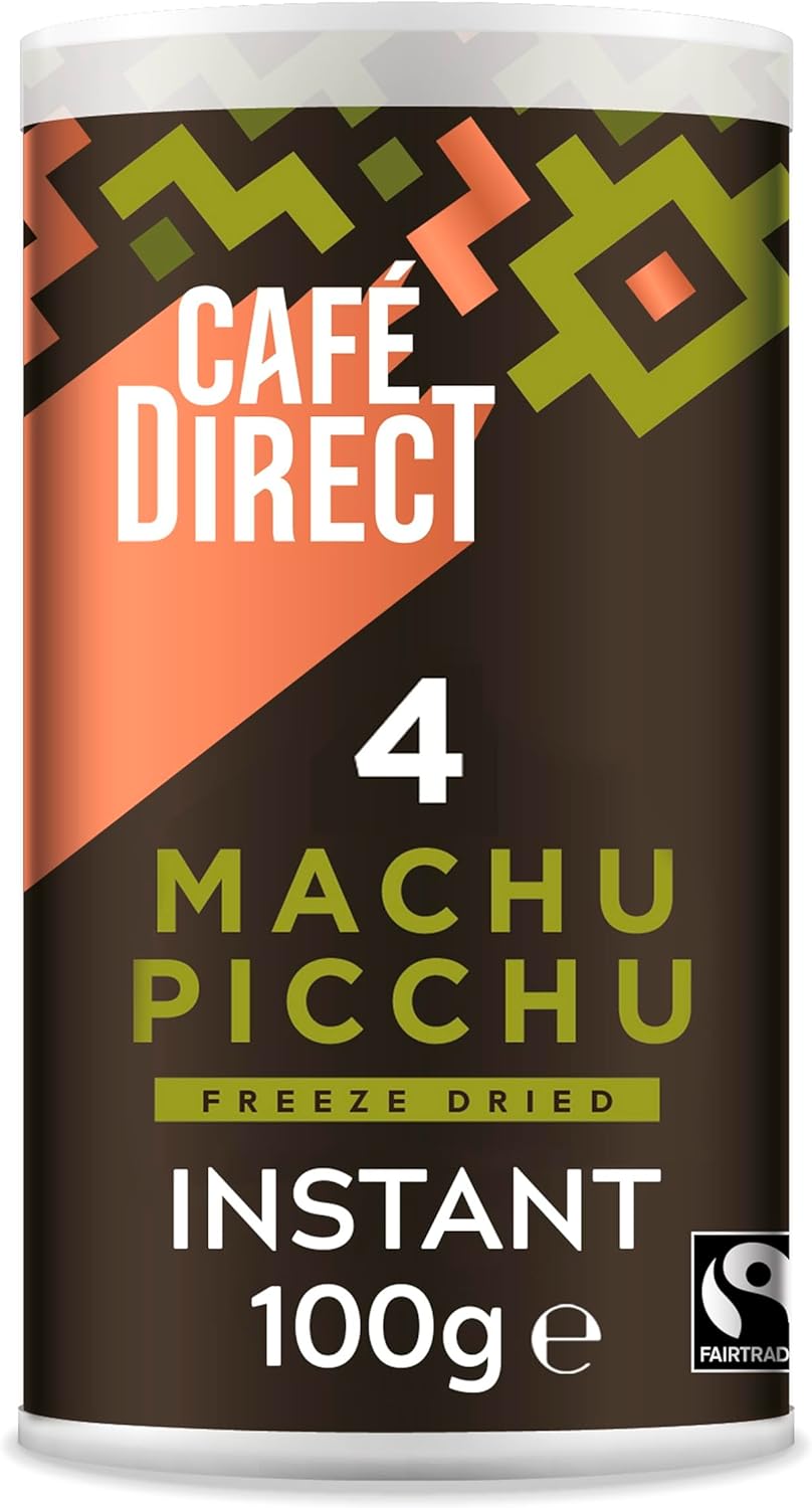 Cafédirect Fairtrade Machu Picchu Instant Coffee 100 g (Pack of 6 ...