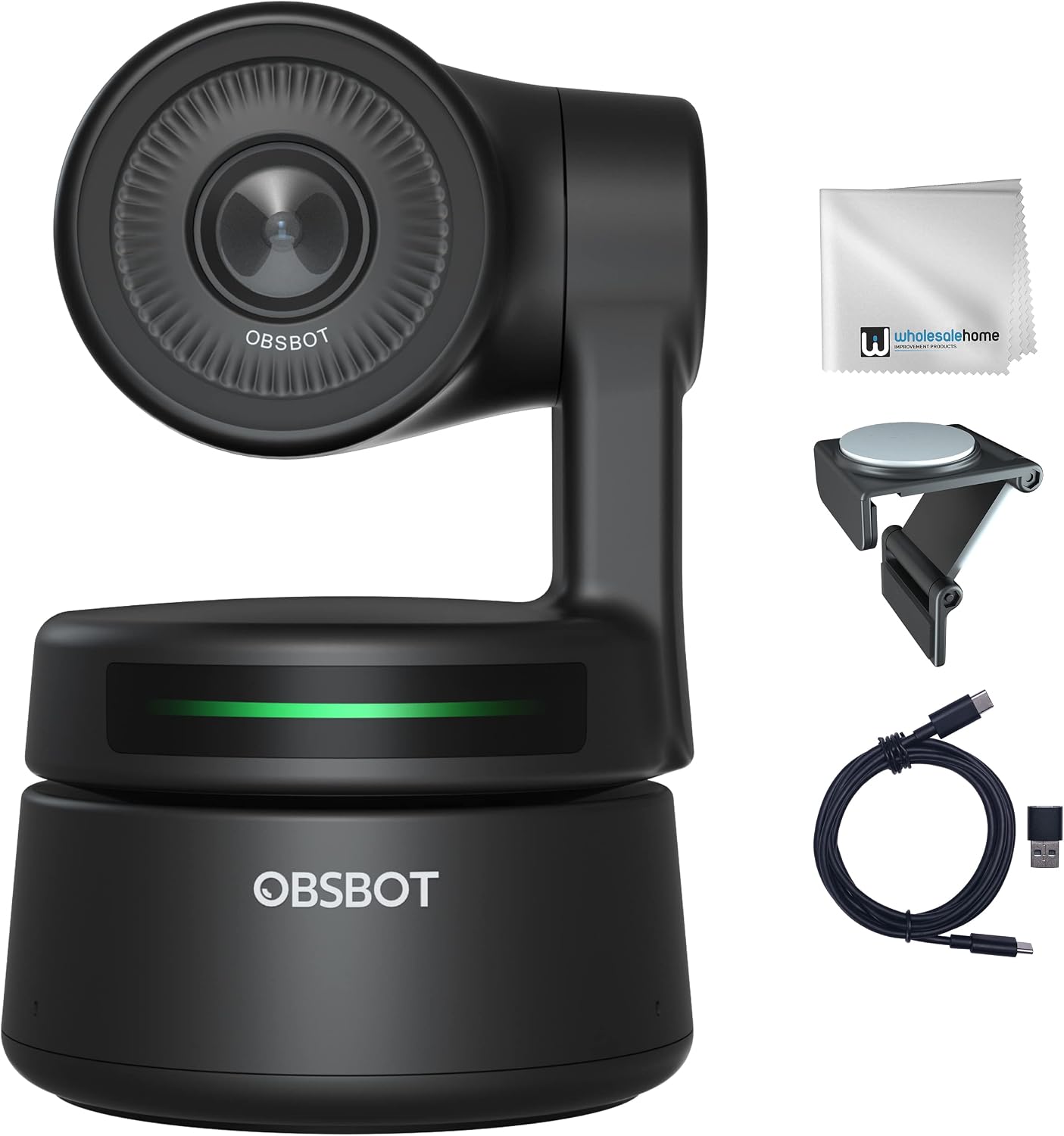 Amazon.com : OBSBOT Tiny 1080P Webcam with Microphone for Desktop ...