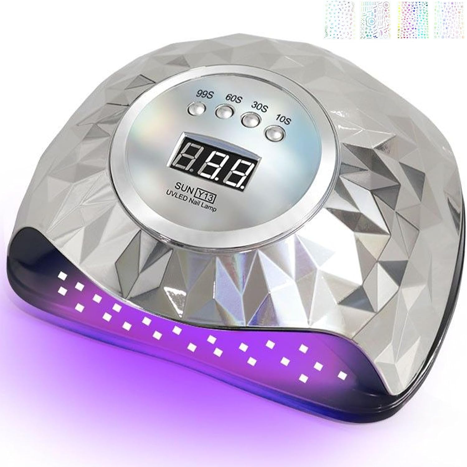 Amazon.com: UV Gel Nail Lamp, 248w UV Light for Nails Gel Polish with ...