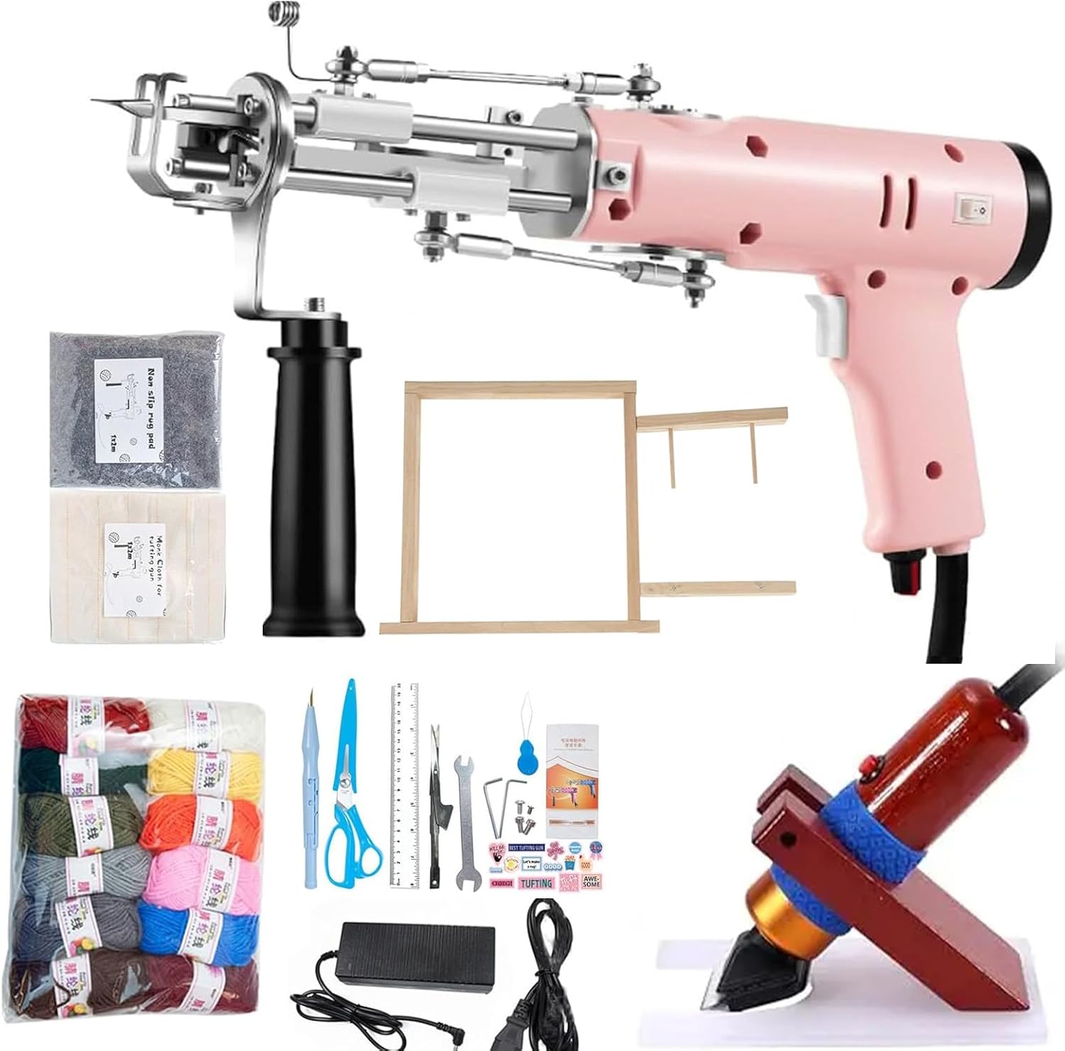 Amazon.com: SHENJIA Tufting Gun Starter Kit - Ideal Rug Making Kit for ...