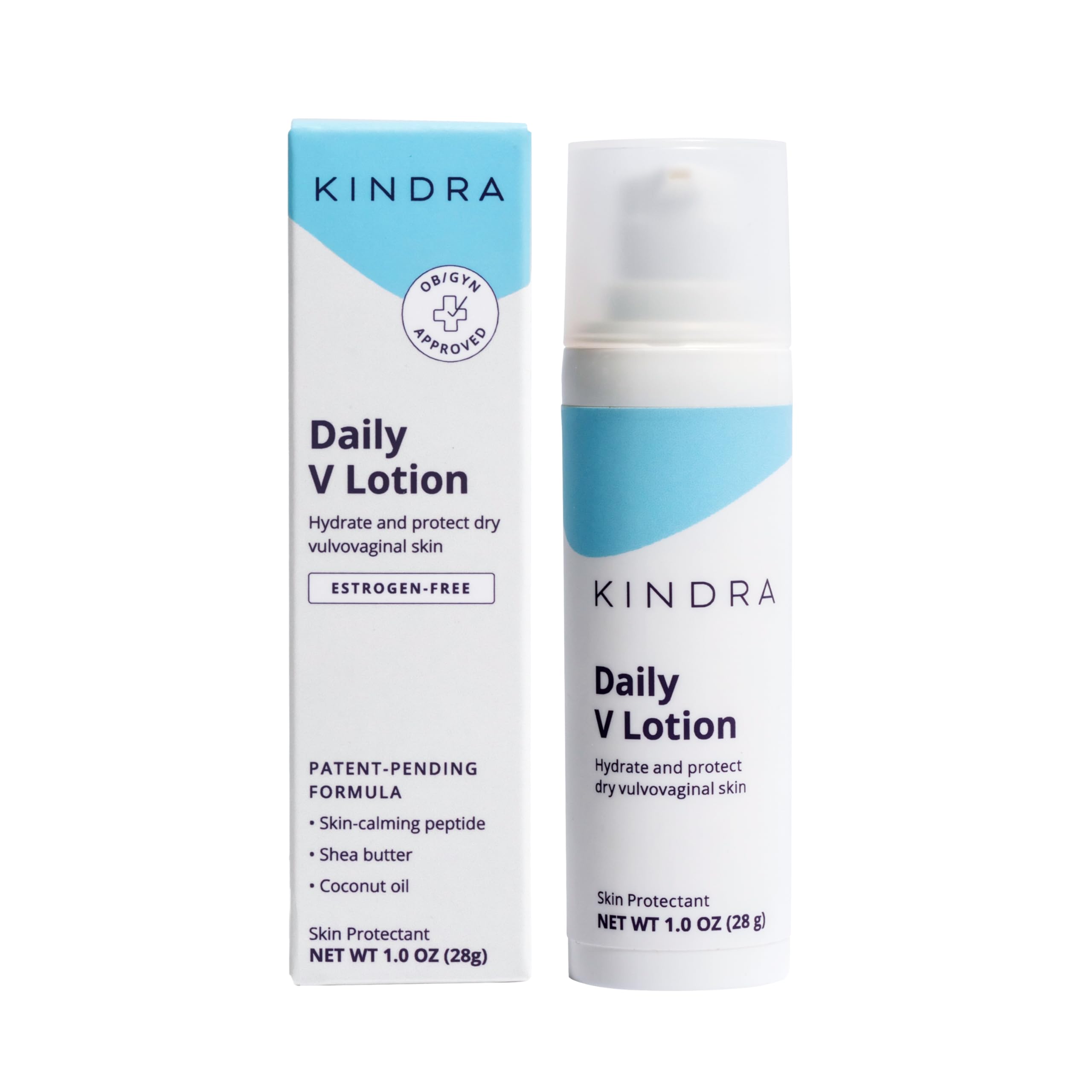Kindra Daily V Moisturizer Lotion - FSA HSA Eligible Vaginal Cream For ...