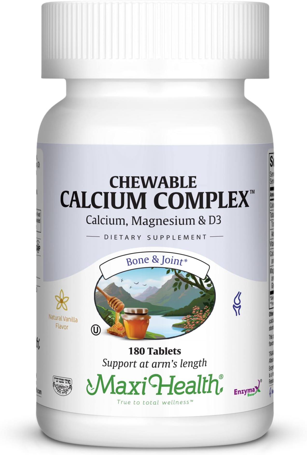 Amazon.com: Maxi Health Chewable Calcium Complex - Support Healthy ...