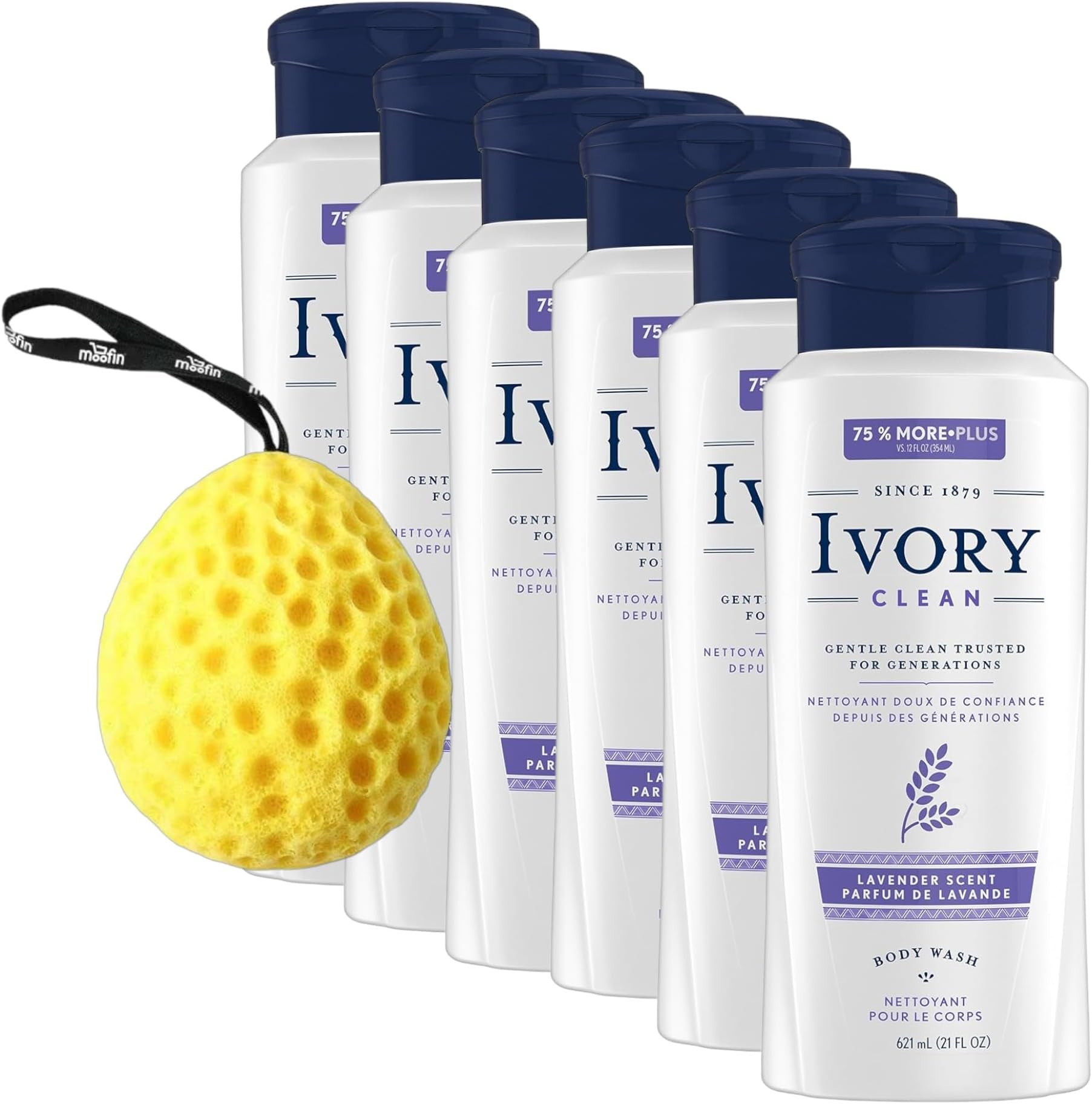 Amazon.com : Ivory Lavender Body Wash, 21 Fl Oz (Pack of 2) : Bath And ...