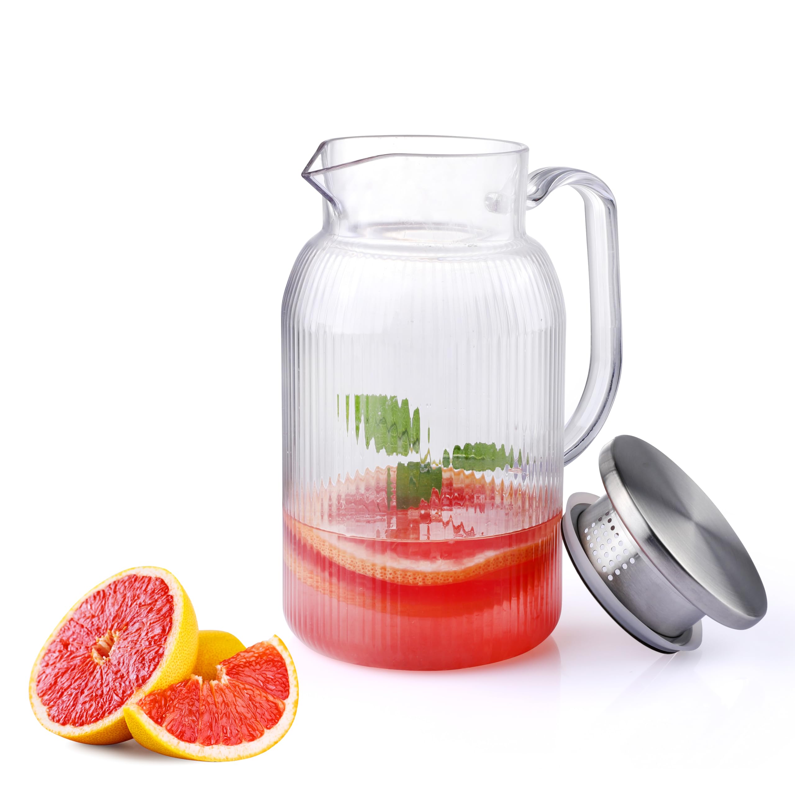 Amazon.com: Acrylic water can, transparent plastic water can with lid ...