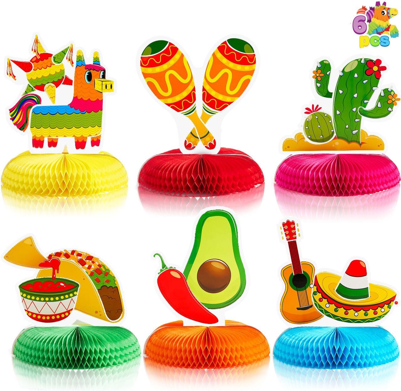Amazon.com: Chunful 3 Pcs Cinco De Mayo Party Decorations Wooden Cinco ...