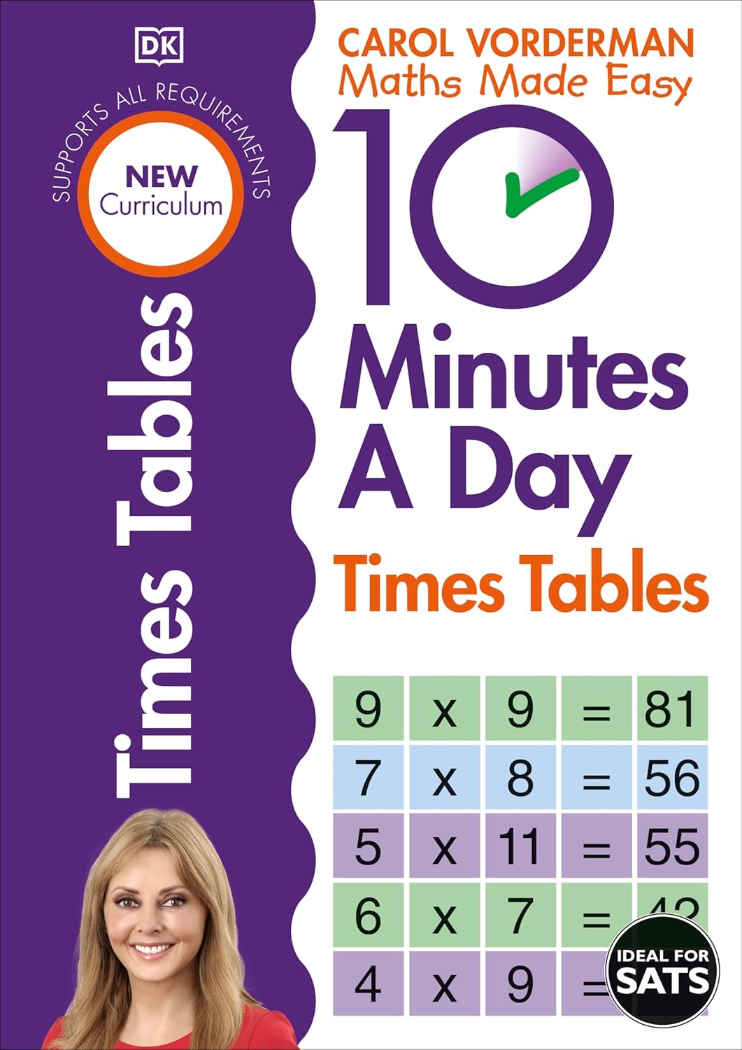 10 Minutes A Day Times Tables, Ages 9-11 (Key Stage 2): Supports the ...