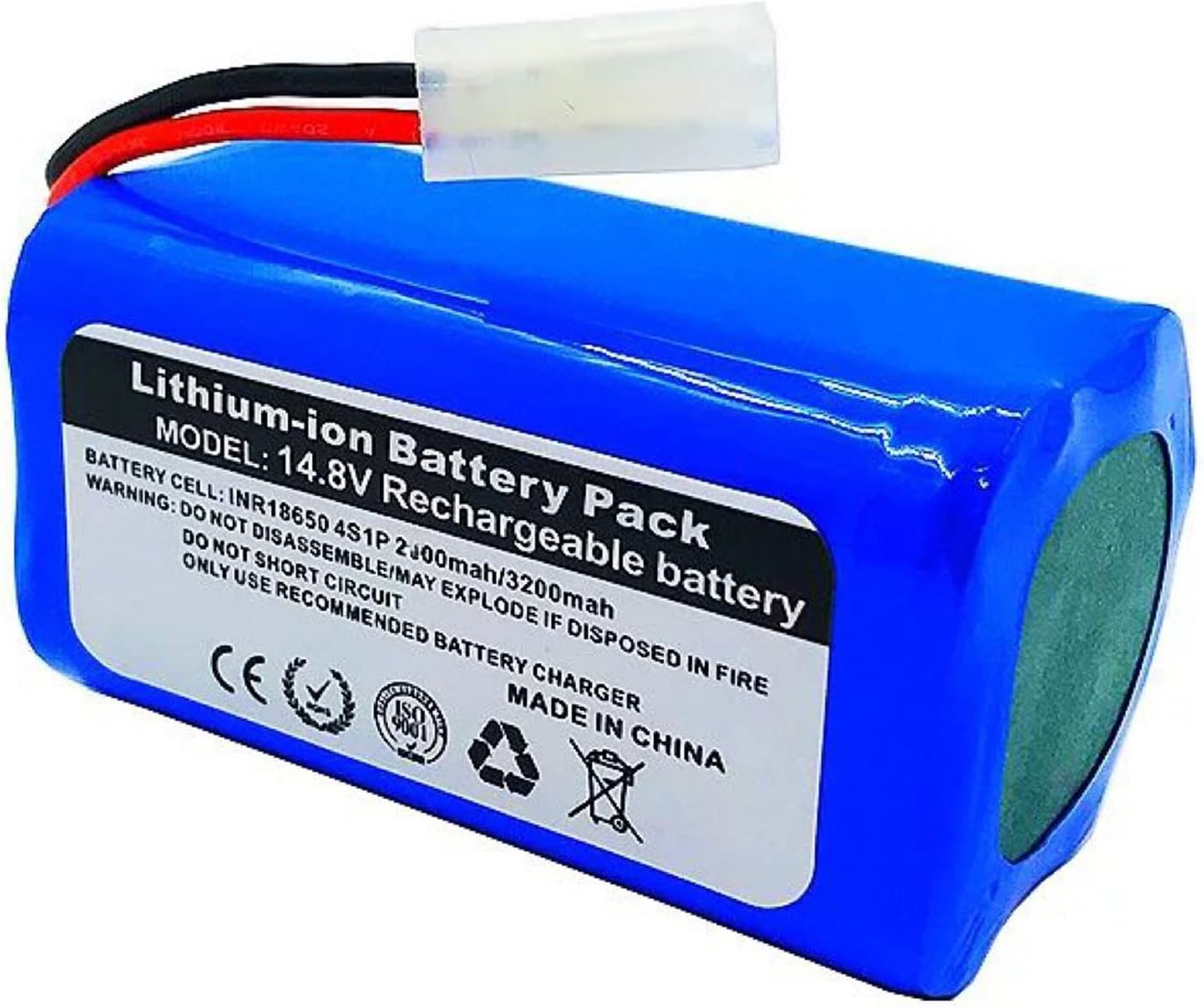 Amazon.com: UZIAH 14.8V Lithium,Li-Ion Rechargeable Battery,for A4 A4s V7 A6 V7s Plus Robot ...