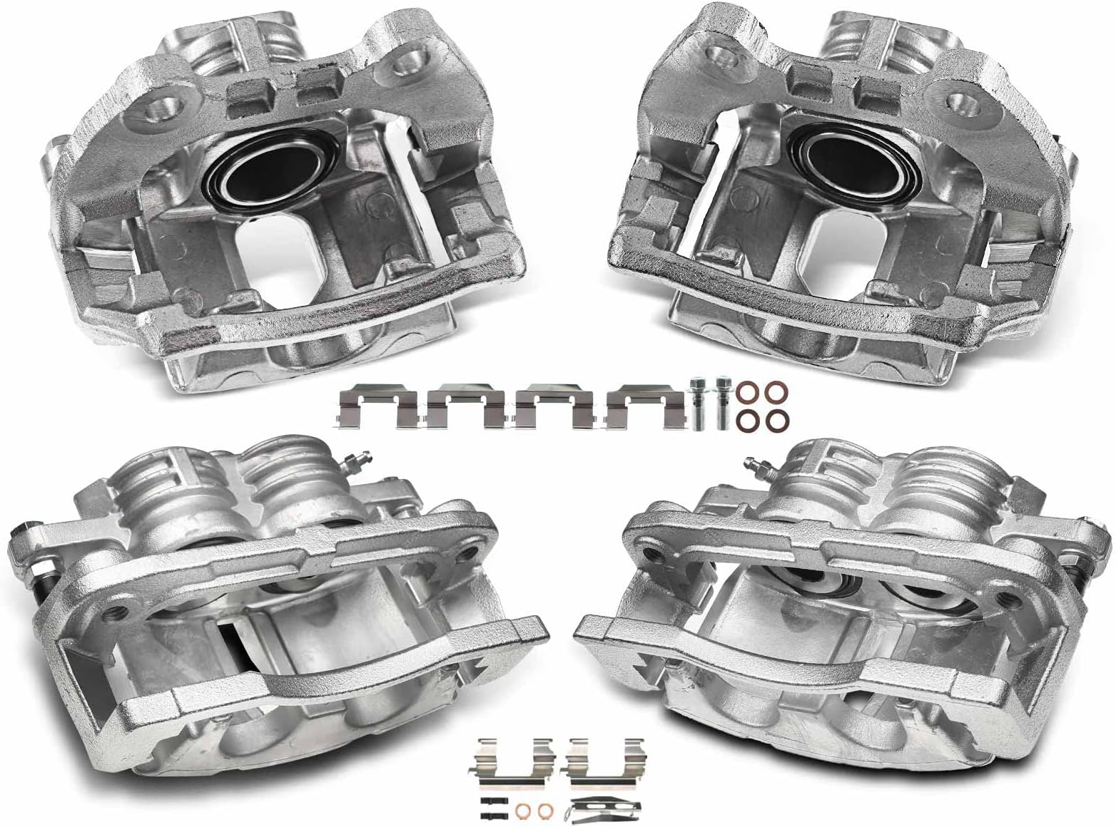 Amazon.com: A-Premium Disc Brake Calipers Assembly with Bracket Compatible with Chevrolet ...