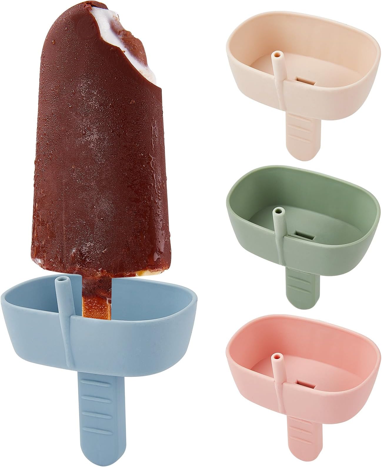 Amazon.com: Drip Free Popsicle Holder - Mess Free Frozen Treats Holder ...