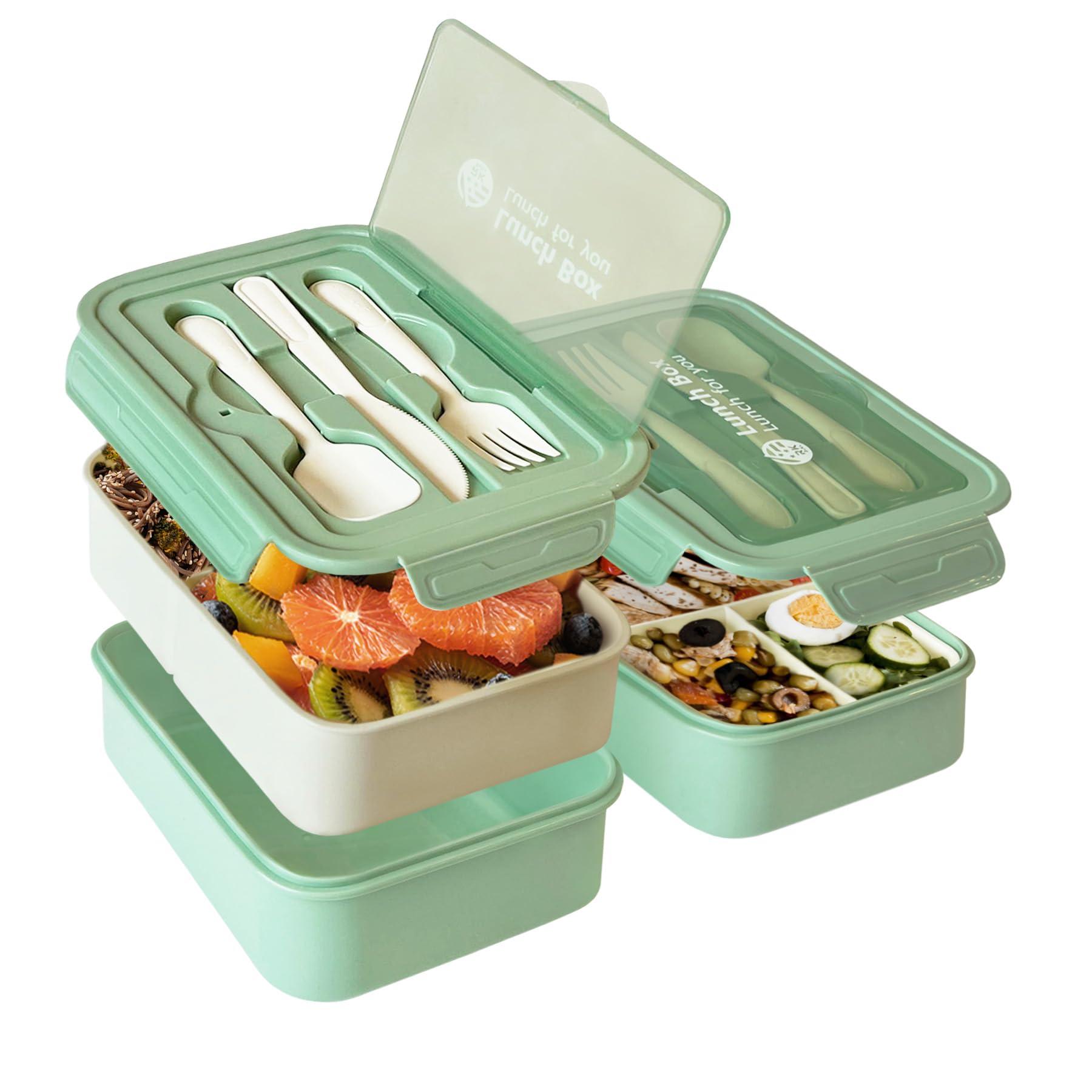 Amazon.com: RuKa Bento Box for Adult Lunch box, Containers for lunch ...