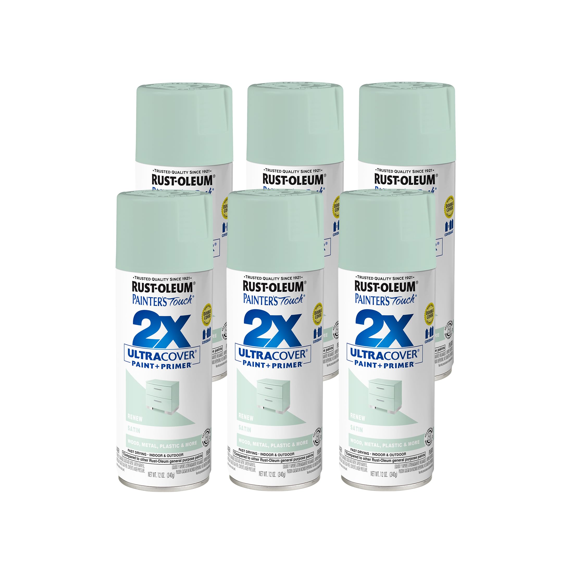 Snapklik.com : Rust-Oleum 393571-6PK Painters Touch 2X Ultra Cover ...