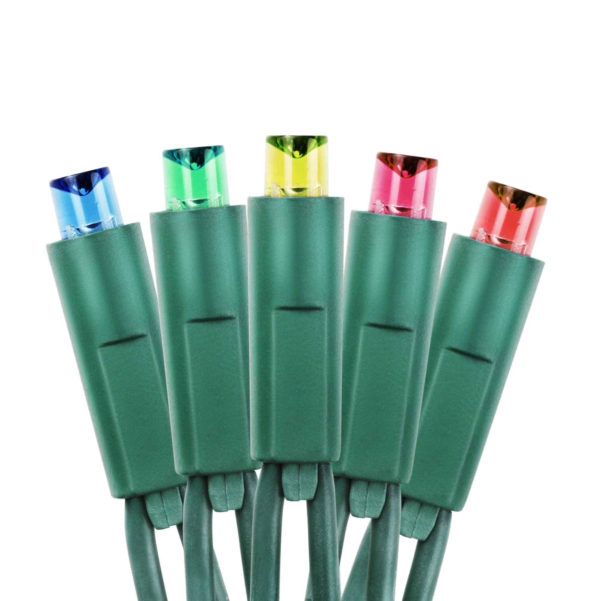 Morope 17FT 50 LED Christmas String Lights, Colored Light String UL ...