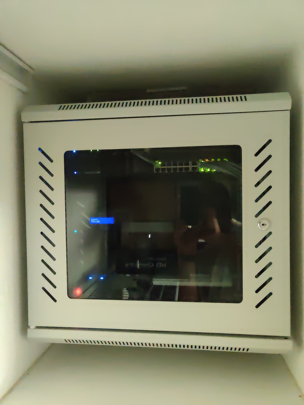 Amazon.com: KENUCO [Fully Assembled] Deluxe IT Wall Mount Cabinet ...