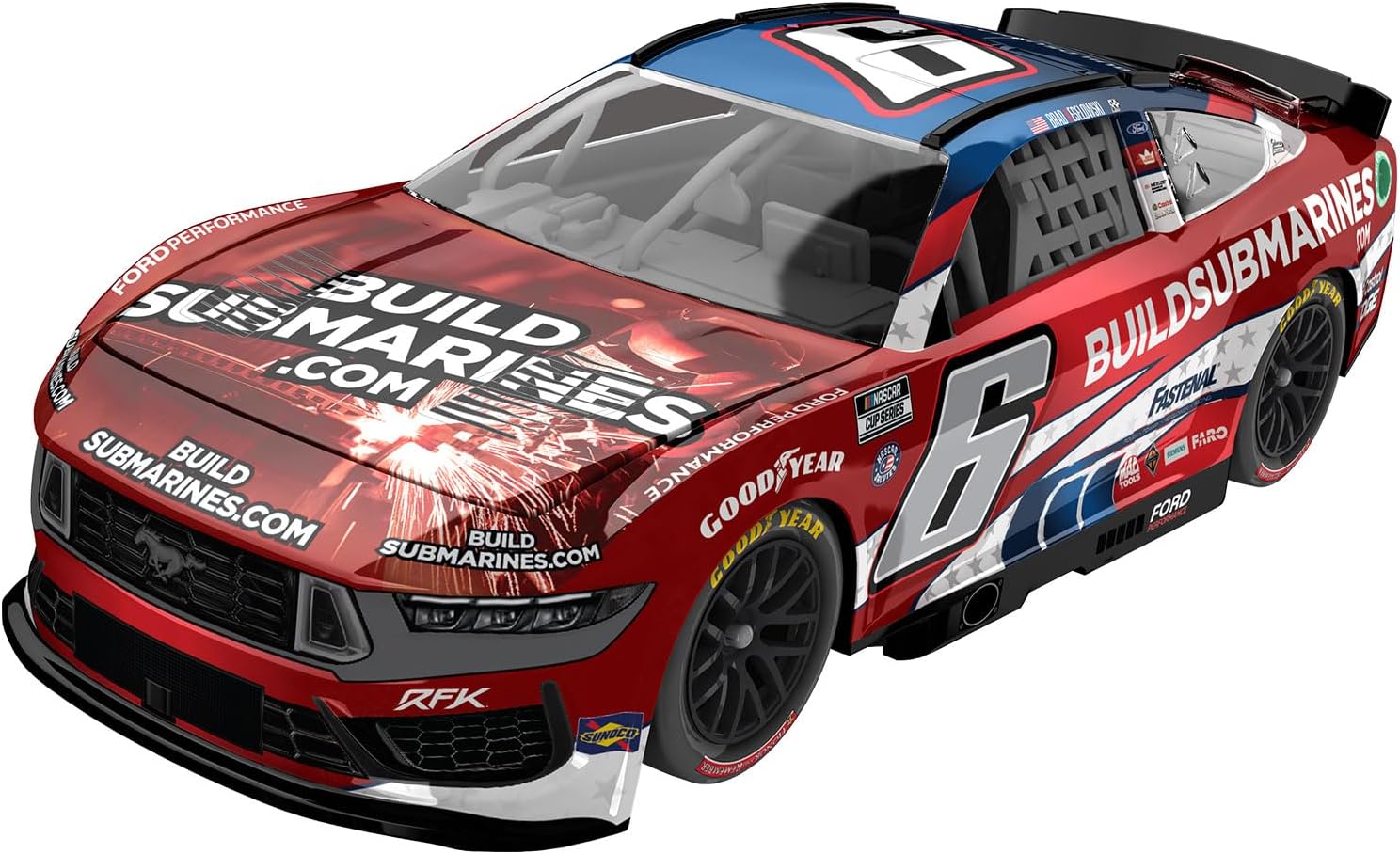 Amazon.com: Lionel Racing NASCAR Authentics Brad Keselowski 2024 ...