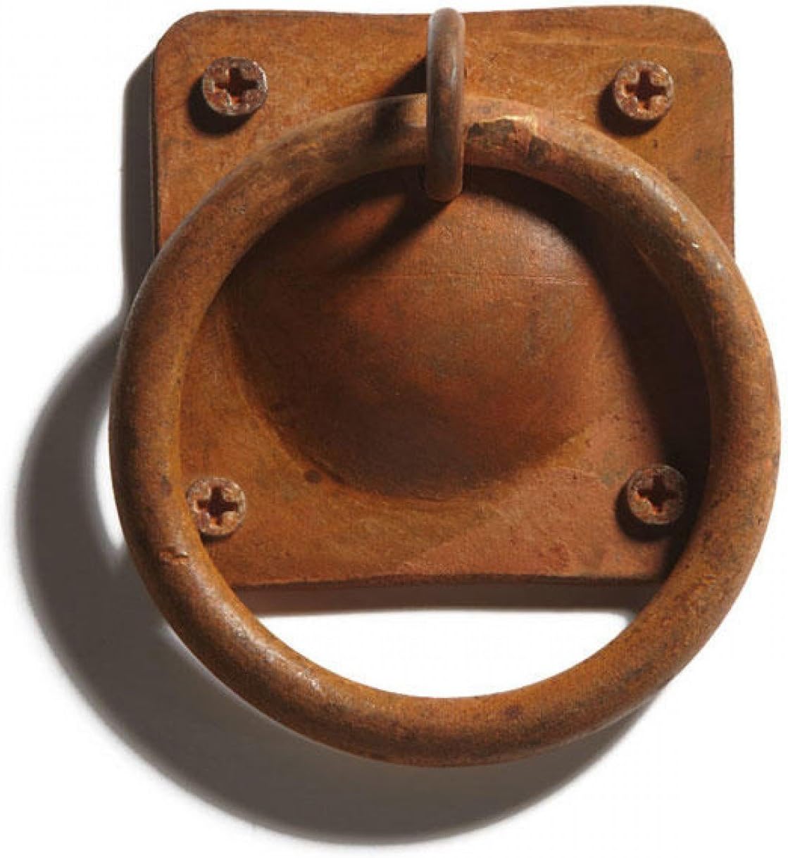 Casa Hardware Filmore Cast Iron Ring Pull - Rust - Amazon.com