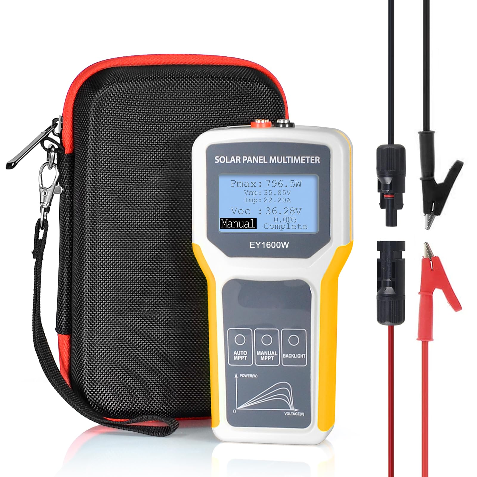 Snapklik.com : Solar Panel MPPT Tester 1600W, AIMOEST Photovoltaic ...