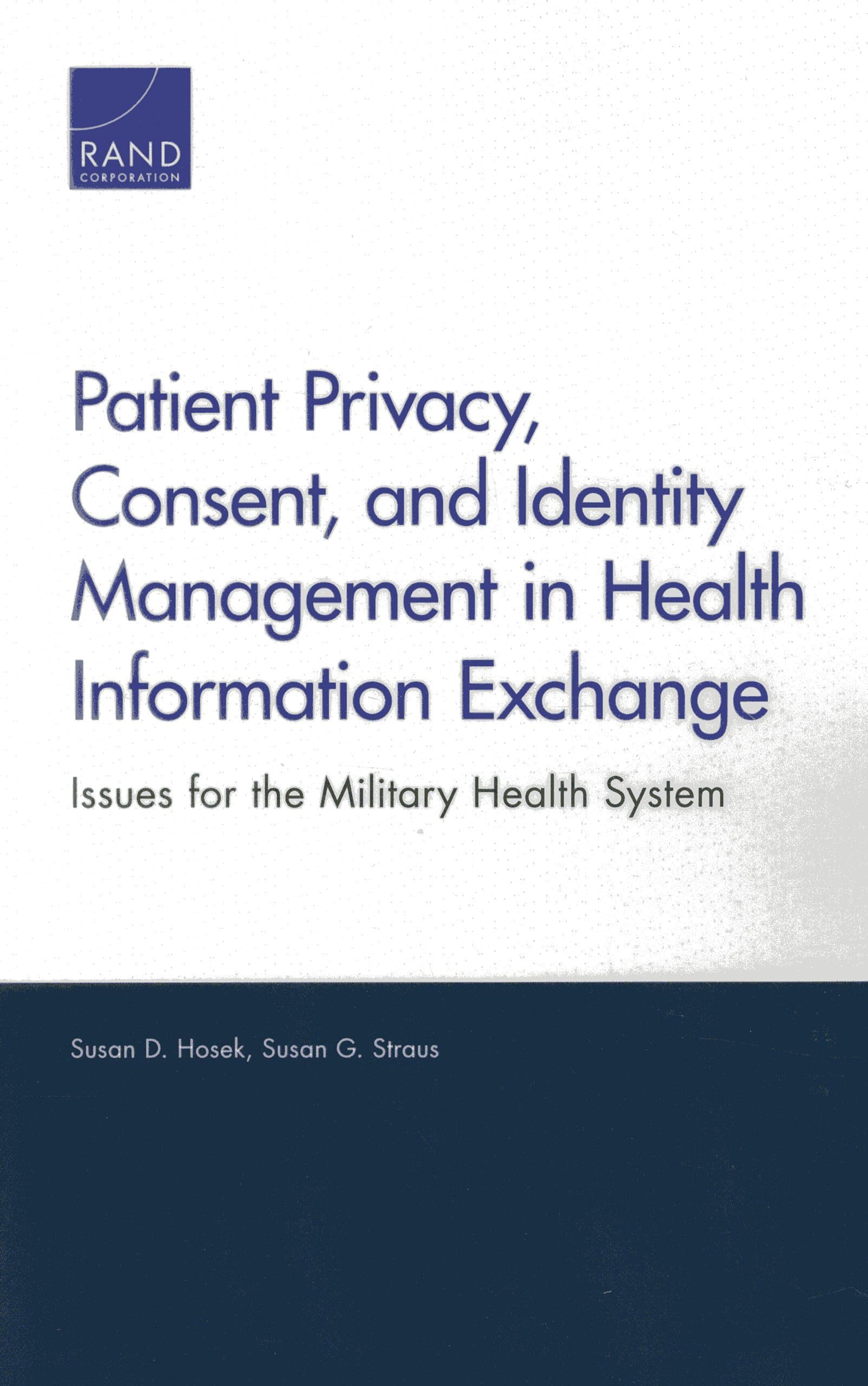 Patient Privacy, Consent, and Identity Management in Health Information ...