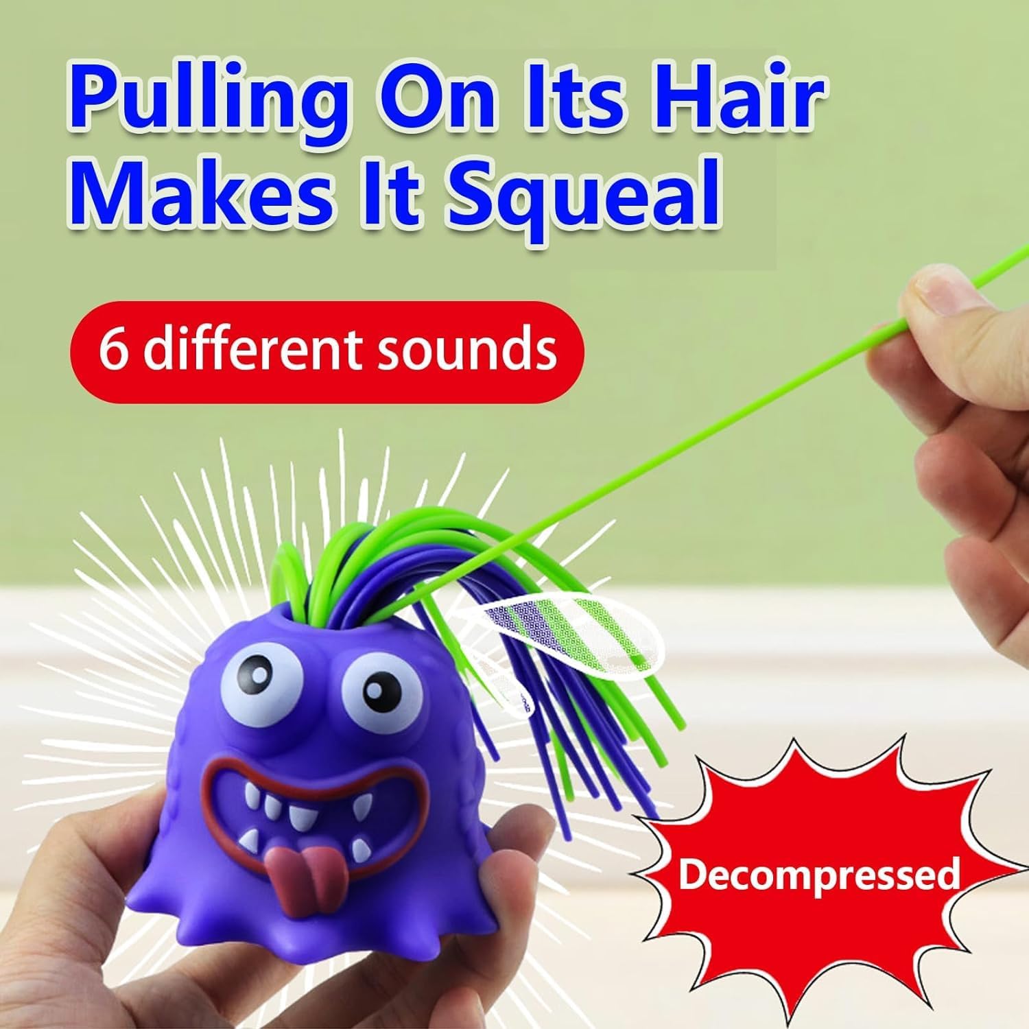 Snapklik.com : Graceice Stress Relief Screaming Monster Toys, Funny ...