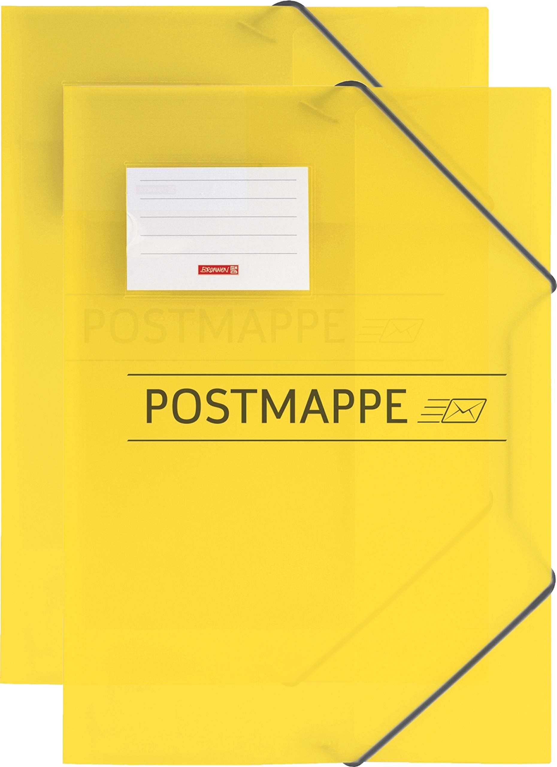 Brunnen 104705410 Sammelmappe / Postmappe (A4, transluzente PP-Folie ...