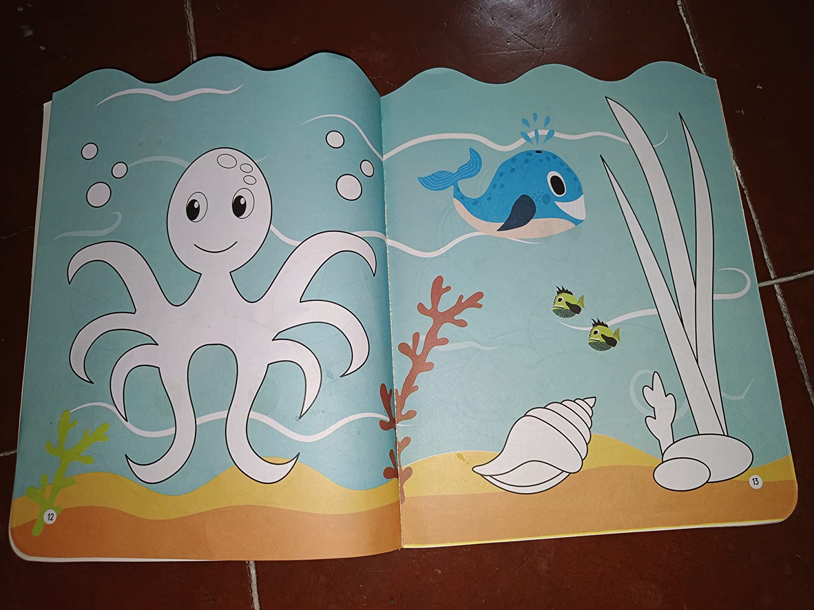 Under The Sea - Coloring and Sticker Activity Book (With 150+ Stickers ...