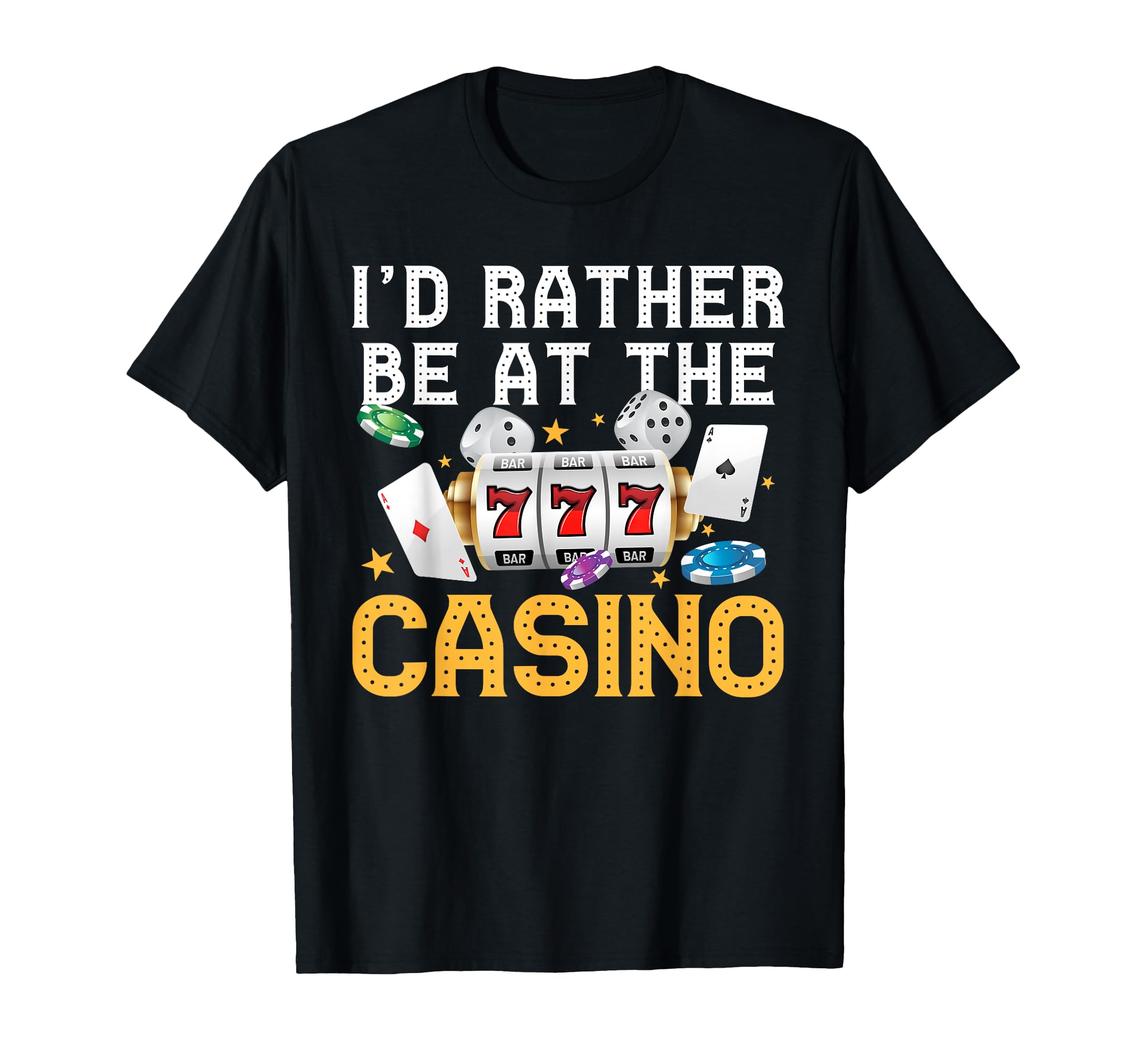 Amazon.com: Funny Casino Gambling Art Men Women Las Vegas Slot Machine ...