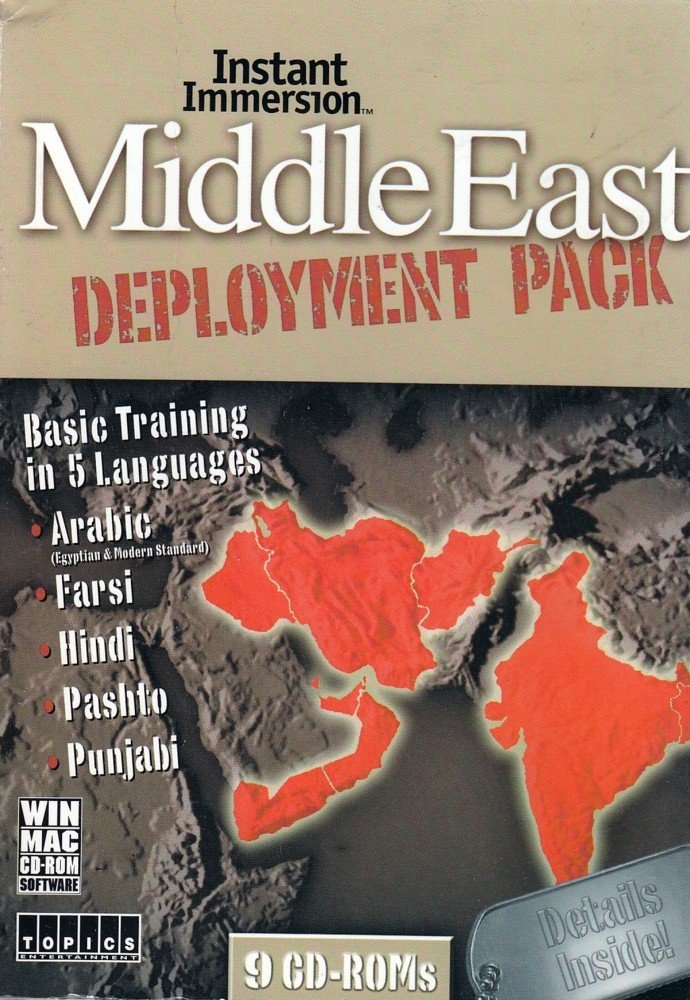 Amazon.com: Middle East Deployment Pack - Learn 5 Languages - Arabic ...