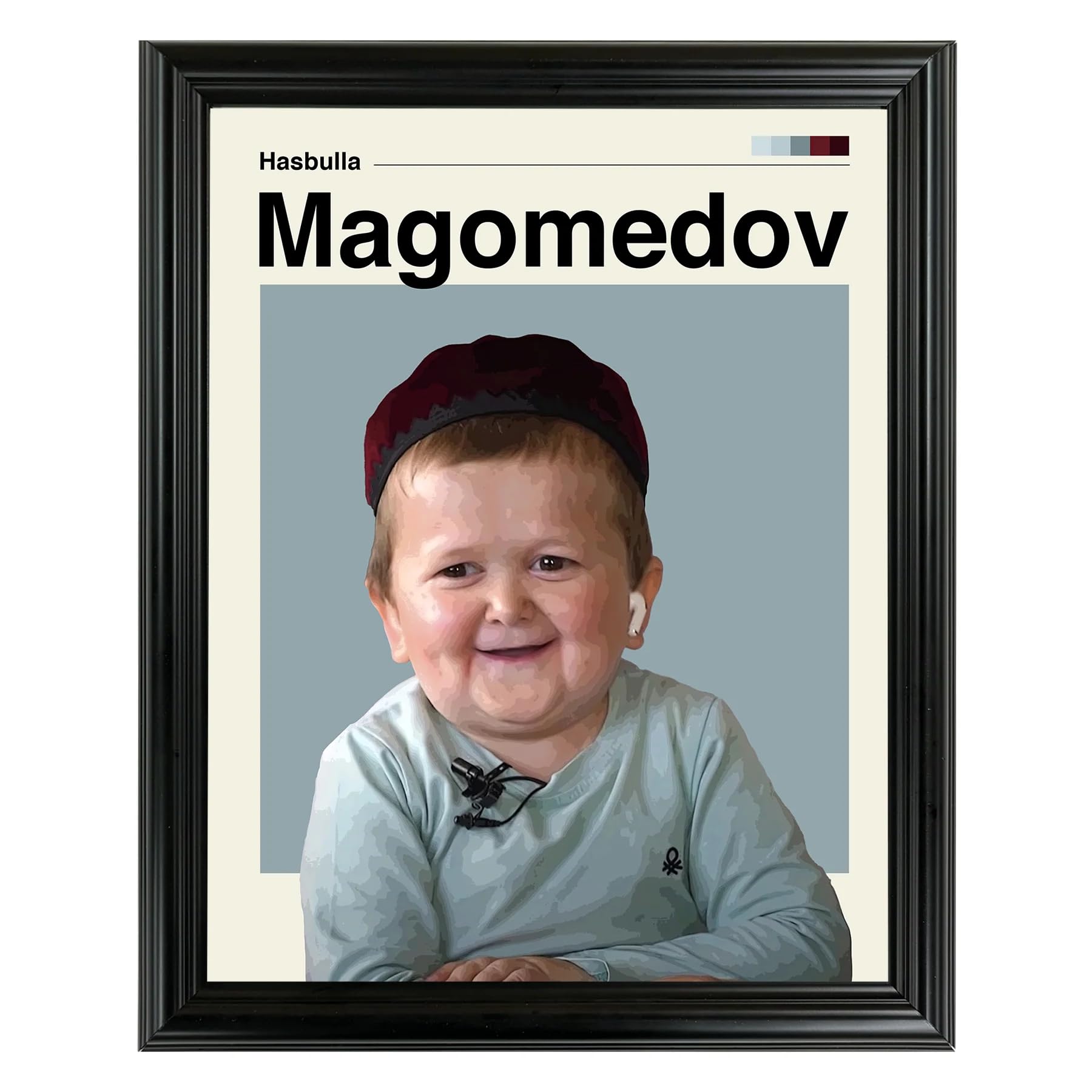 Amazon.com: Hasbulla Magomedov Framed Sports Art Photo by Thomas ...