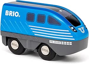 Amazon.com: BRIO World – 36019 Pull Back Train | Toy Train for Kids ...