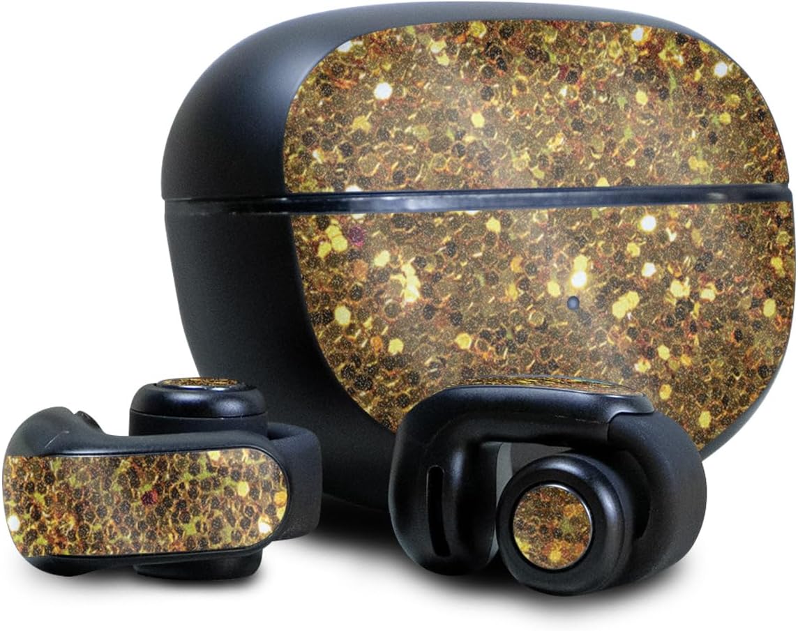 Amazon.com: Glossy Glitter Skin Compatible with Bose Ultra Open Earbuds ...