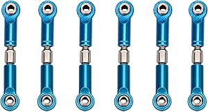 Amazon.com: SPYMINNPOO RC Steering Servo Link, RC Truck Upgrade Parts ...