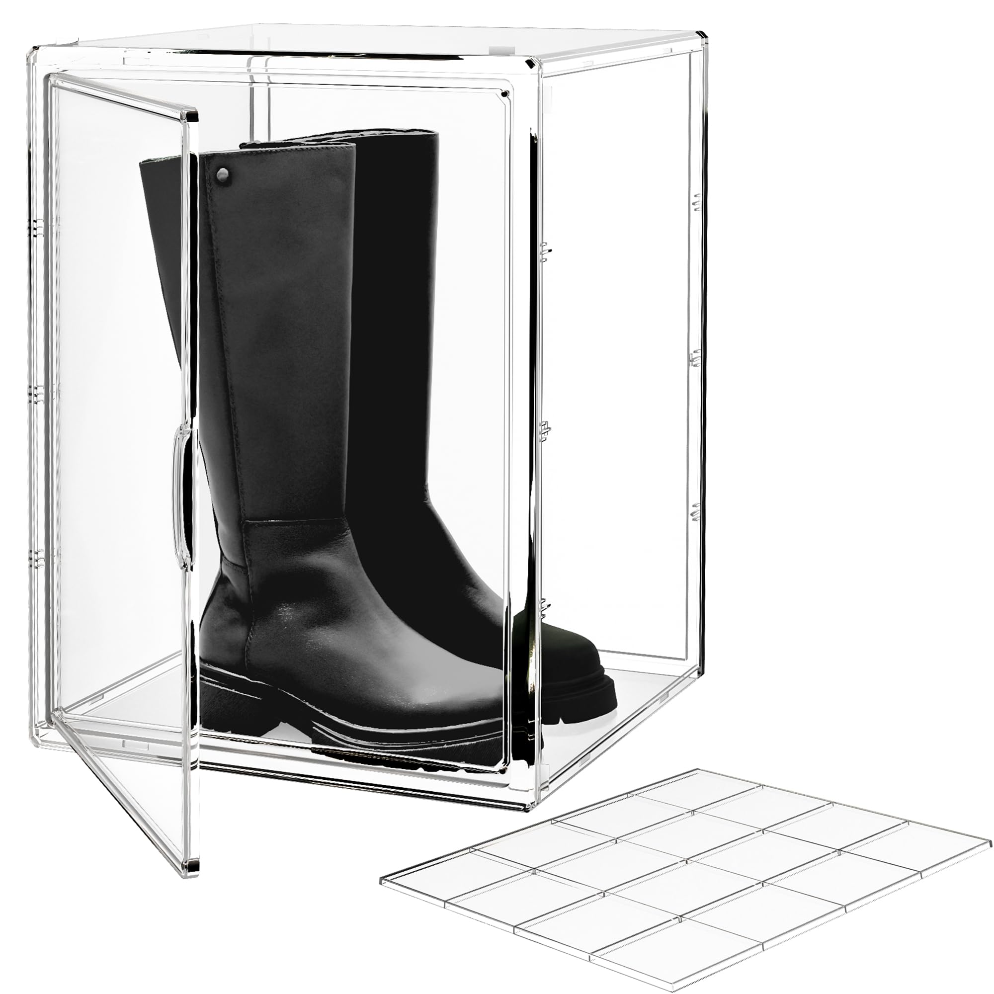 Amazon.com: IYINIYI 15.75''x11.81''x9.84'' XX-Large Clear Shoe Storage ...