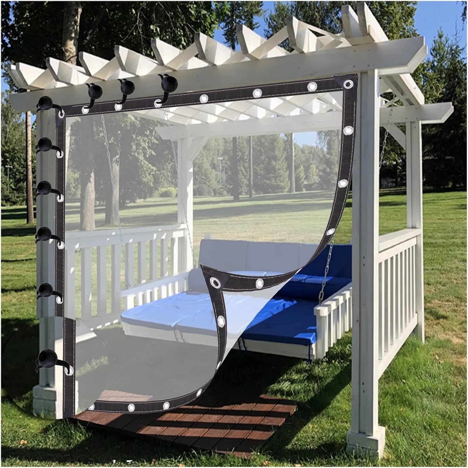 Pergola With Side Panels Pergola Side Wall Full Height Polycarbonate