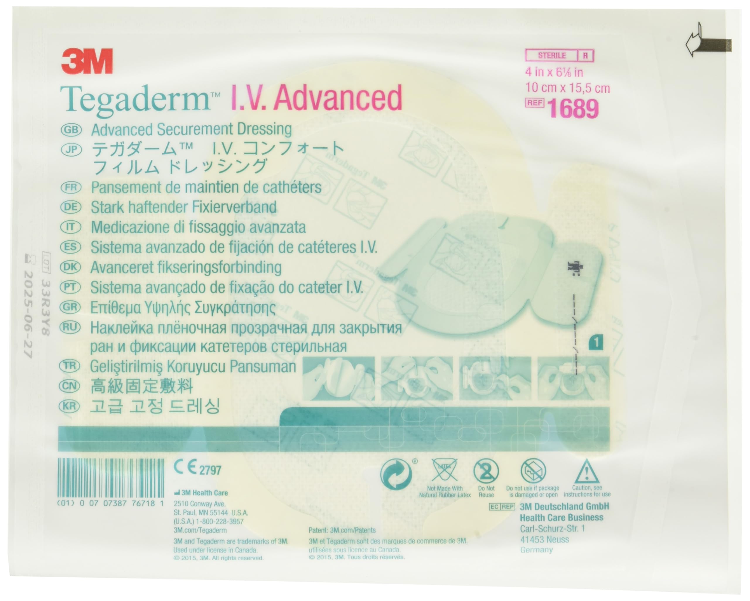 Tegaderm Iv Advanced 1689 at Tom Wildes blog