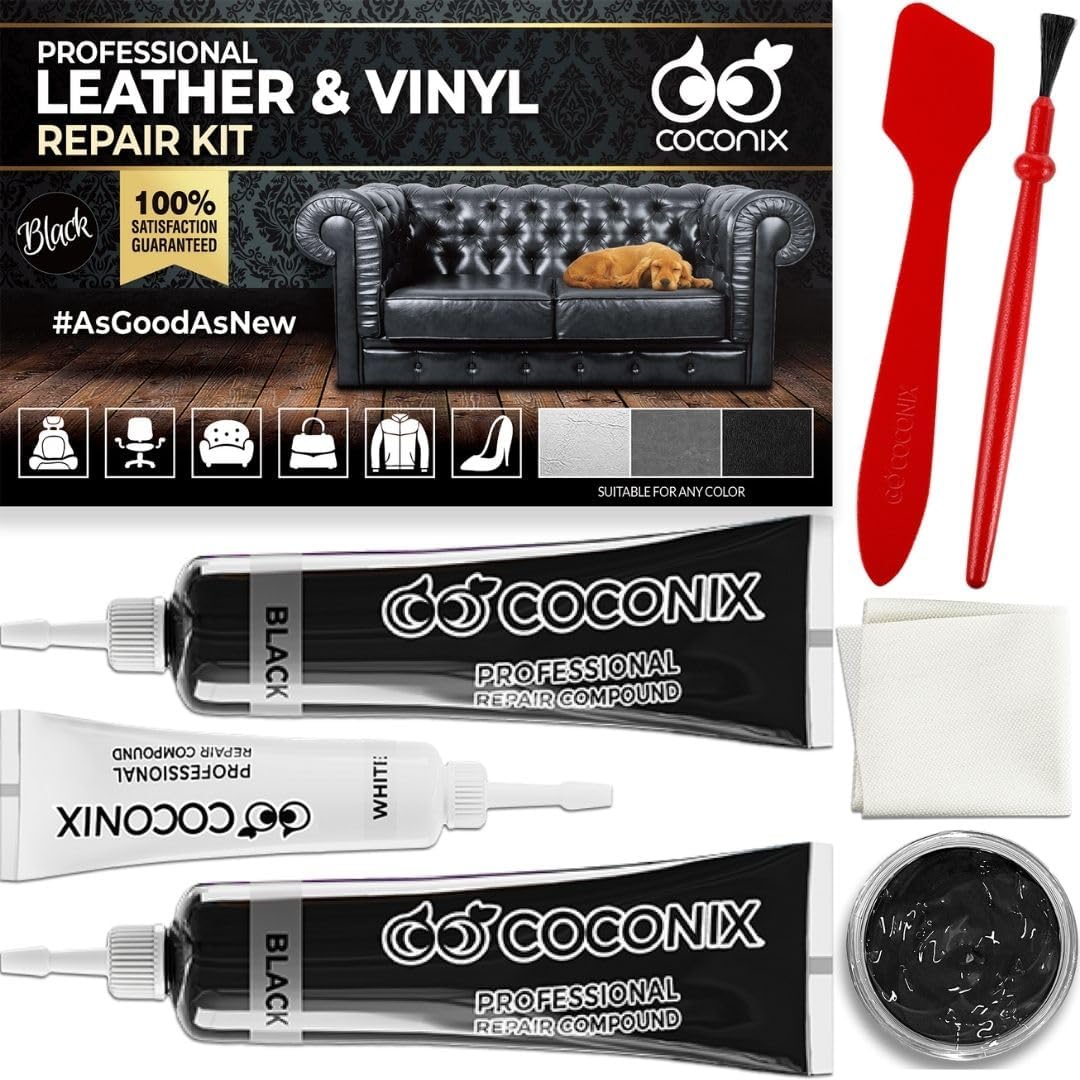 Amazon.com: Liquid Leather Pro Leather and Vinyl Repair Kit : Automotive