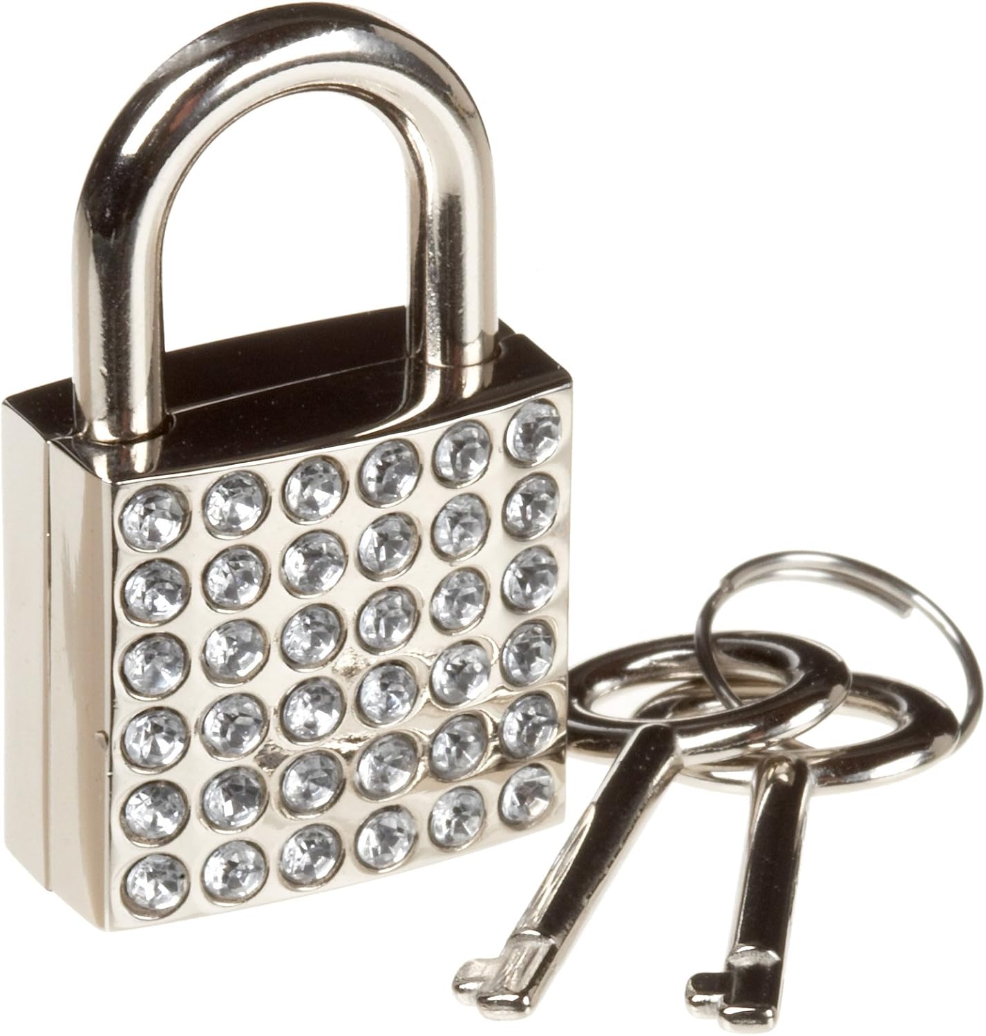 Amazon.com: Perfect Solutions Jeweled Key Lock - Silver : Home & Kitchen
