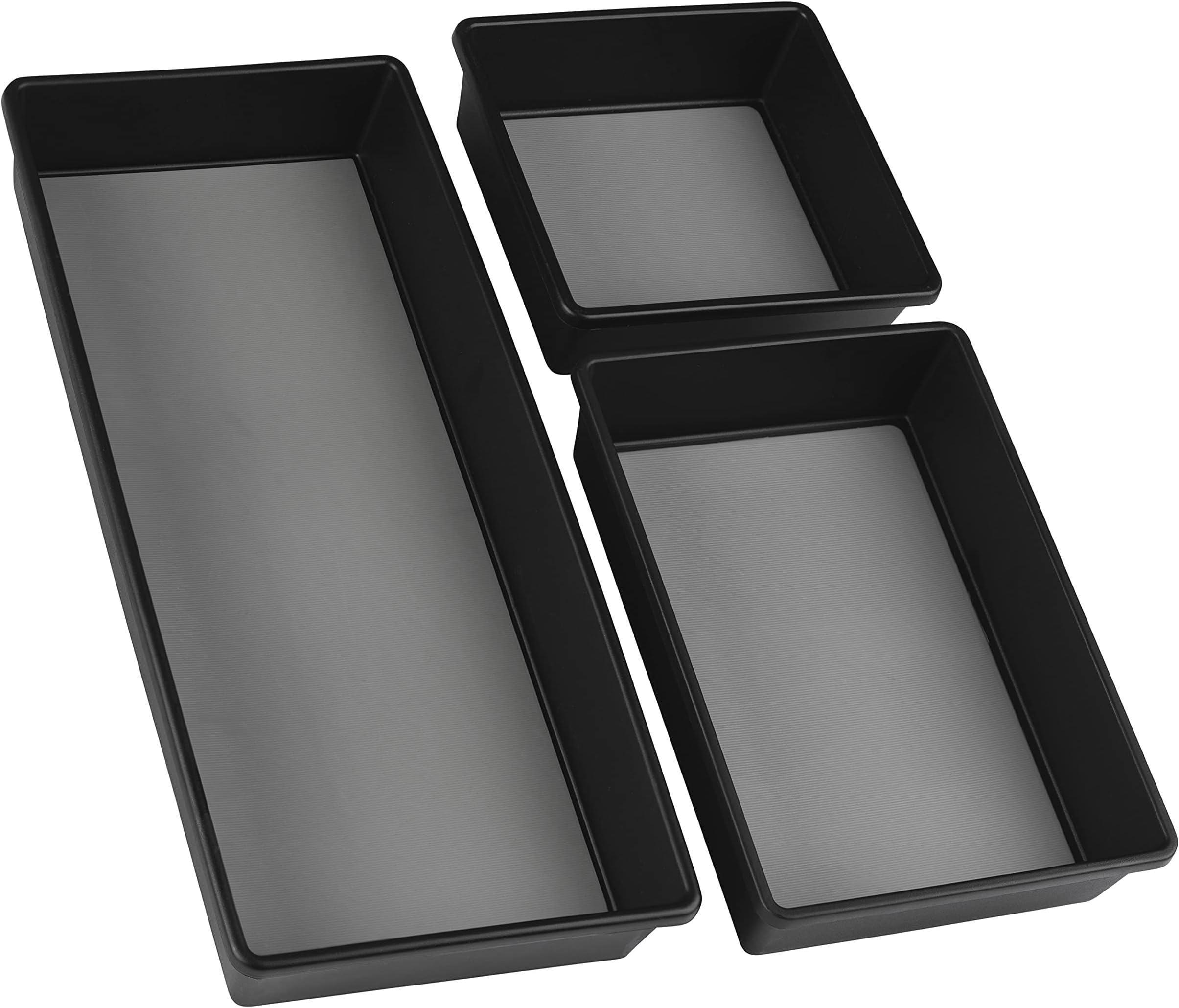 Amazon.com: Rubbermaid Drawer Organizer, 3" x 9", Gray : Office Products